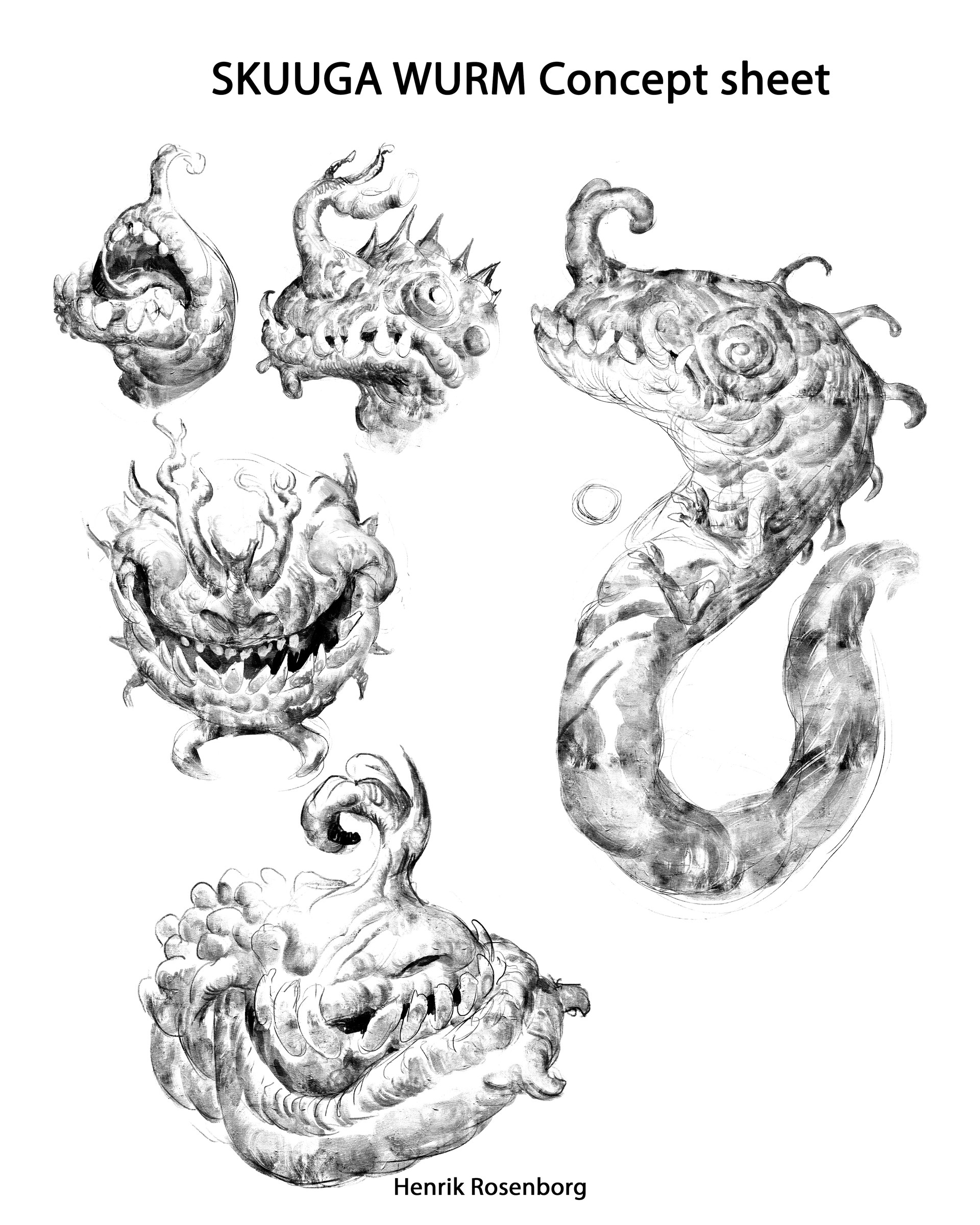 ArtStation - Concept: SKuuga wurm