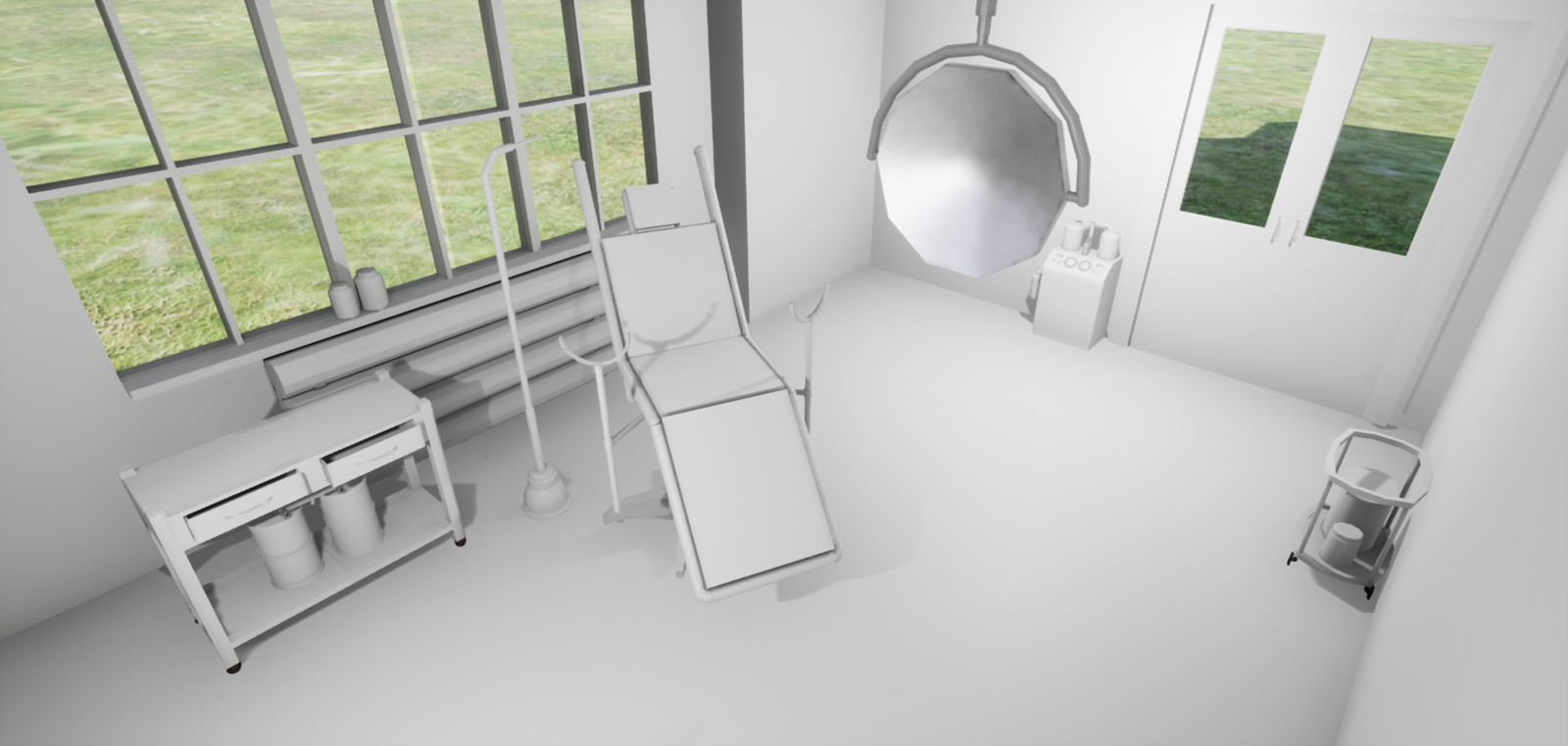 Jasmine Barnhill - Asylum Hospital Room
