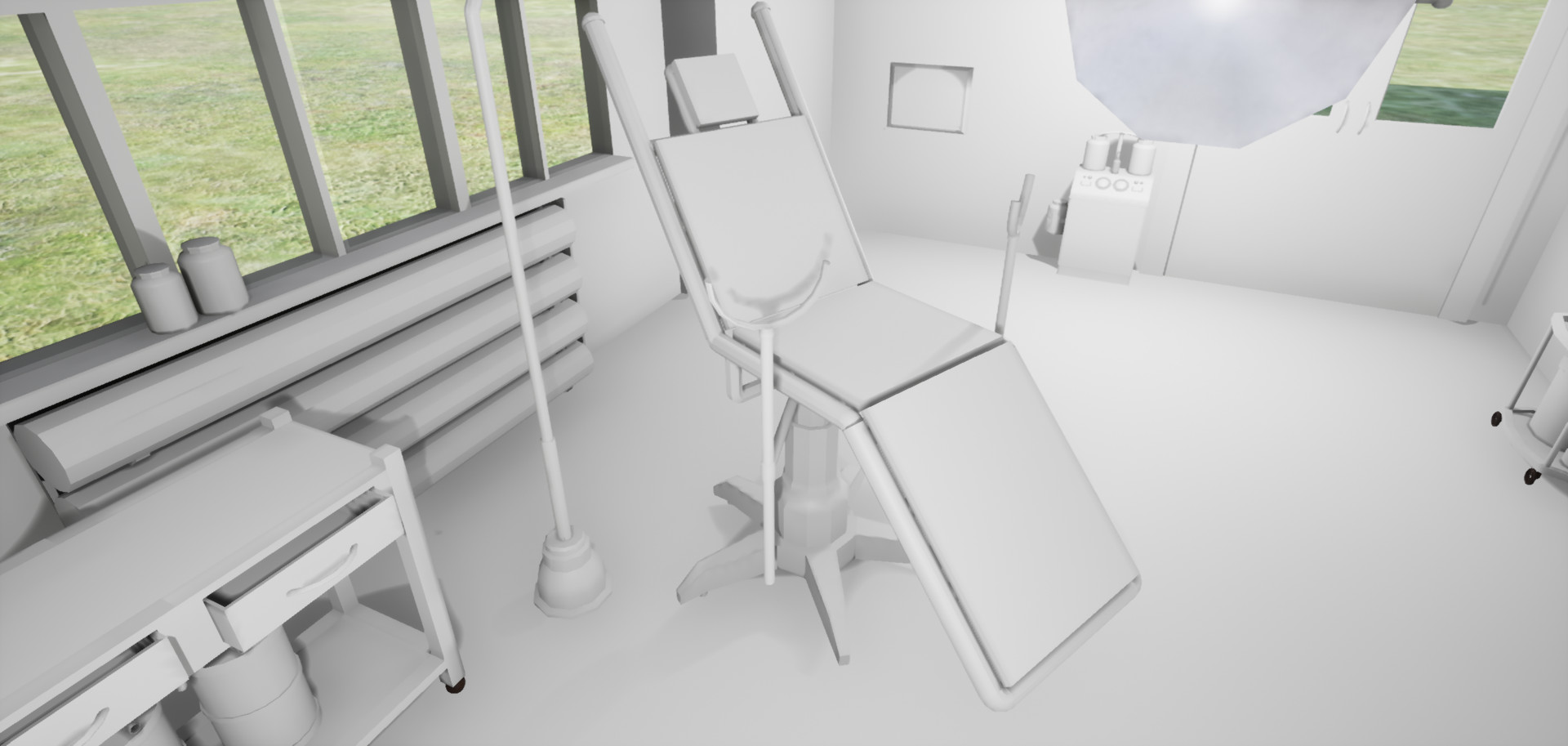 Jasmine Barnhill - Asylum Hospital Room