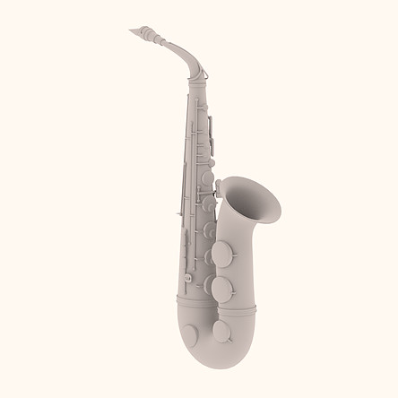 ArtStation - Alto Saxophone