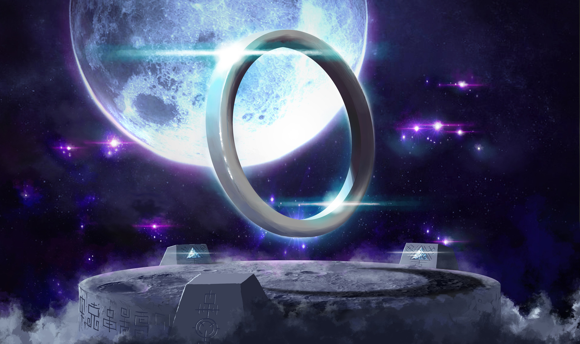 ArtStation - Moon Ring