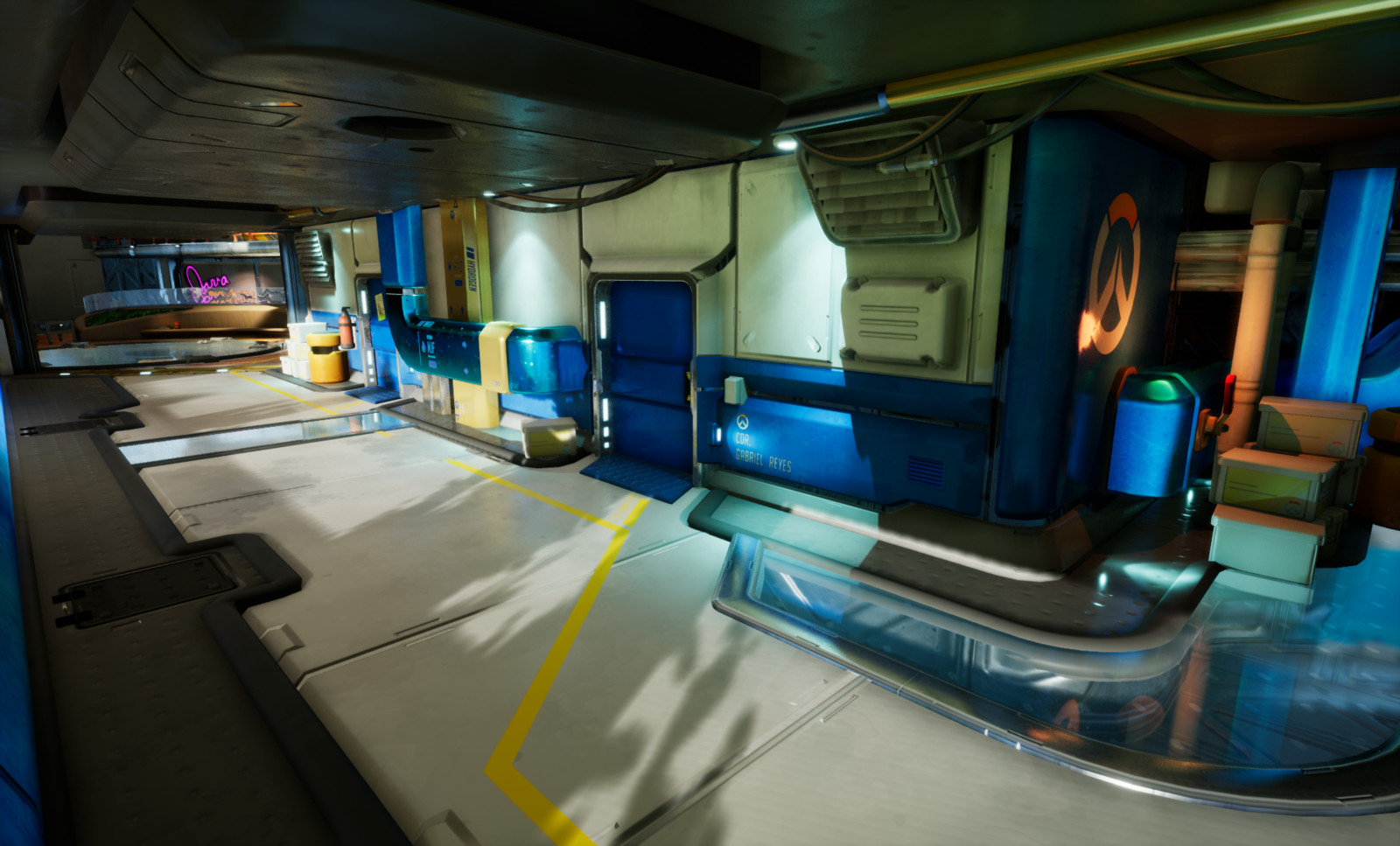 Worth Dayley - Overwatch HQ - West Hall/Strike Commander Morrison's ...