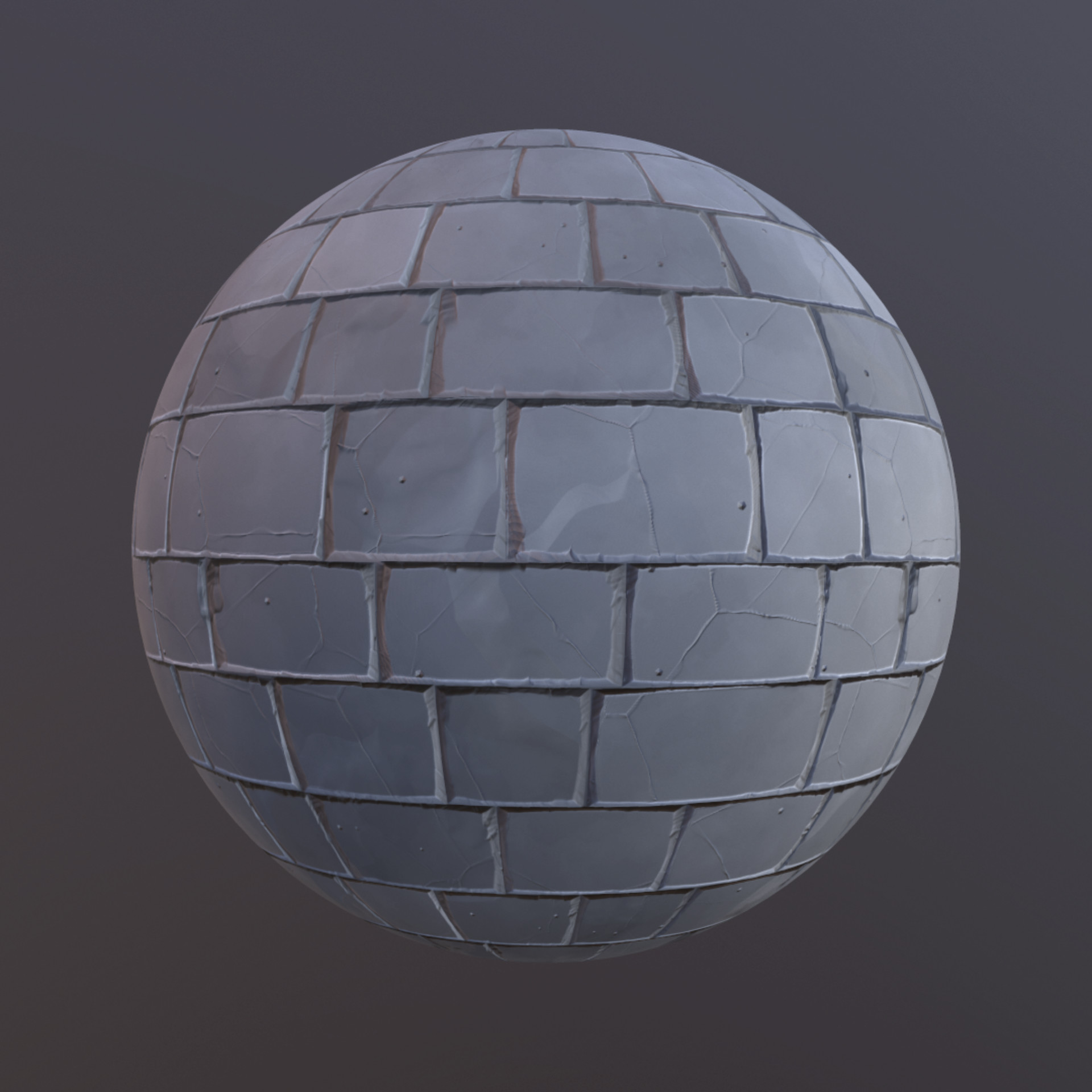 ArtStation - Stylized Stone Wall - Substance