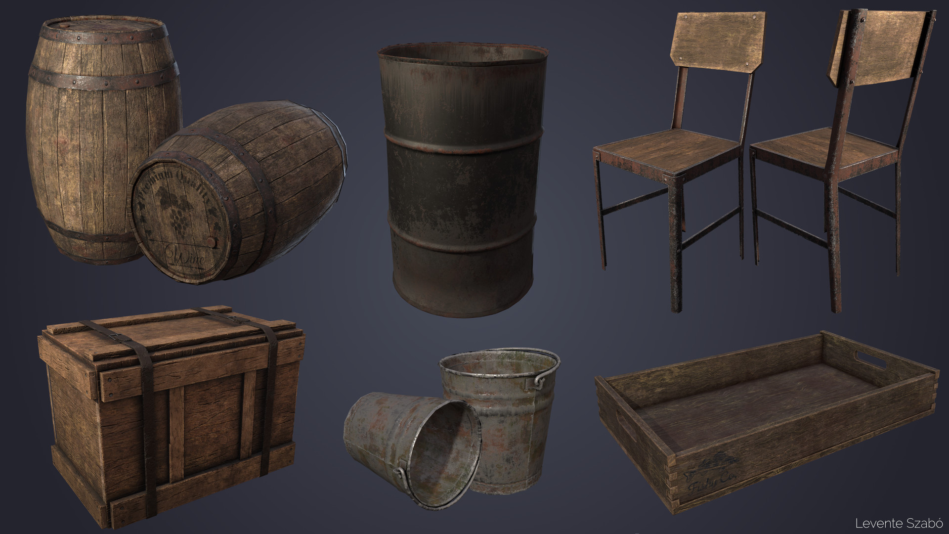 ArtStation - Environment Props