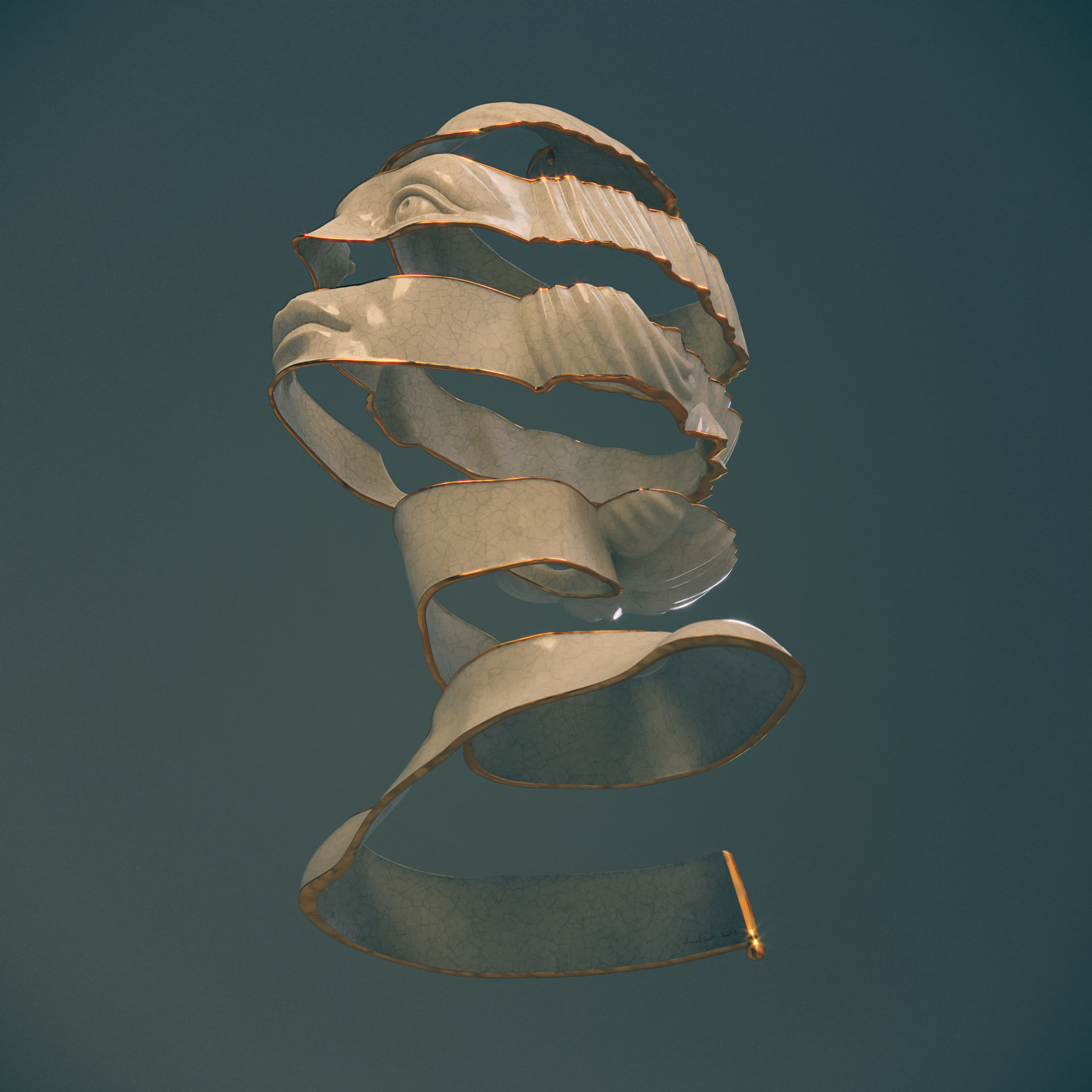 Anna Schmelzer - Escheresque Portrait