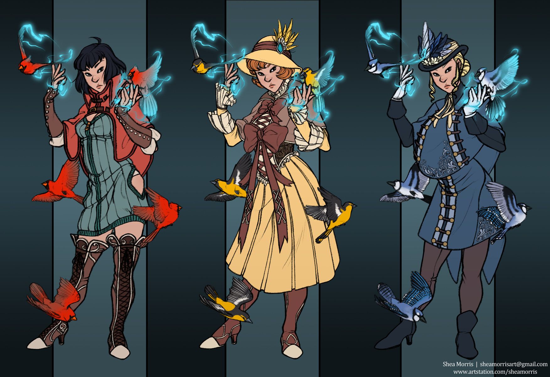 ArtStation - Bird Witch