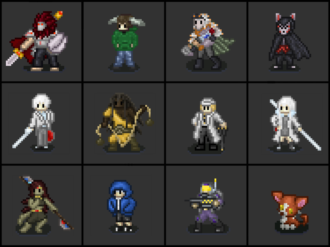 Alex Chan - New Frontier Character Tokens