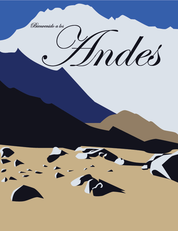 ArtStation - Andes Conquistador Travel Poster