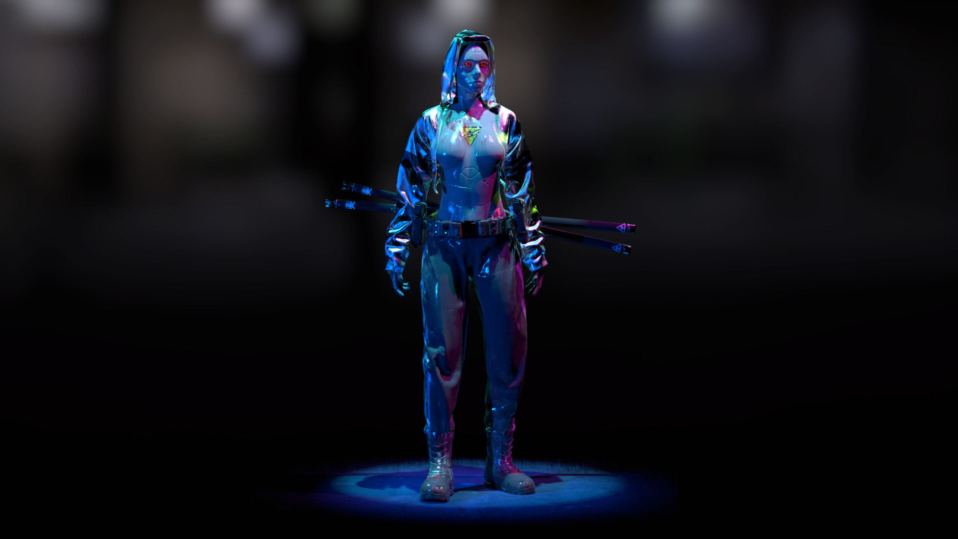 ArtStation - 游戏角色线下班学生作品 科幻角色 SF character