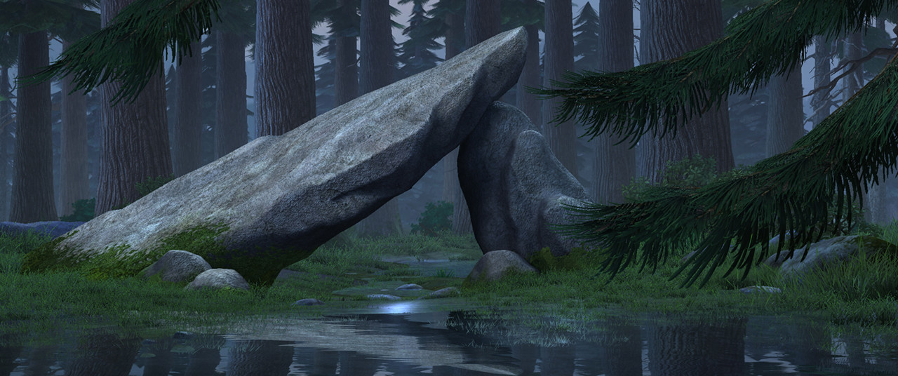 ArtStation - Forest Stone