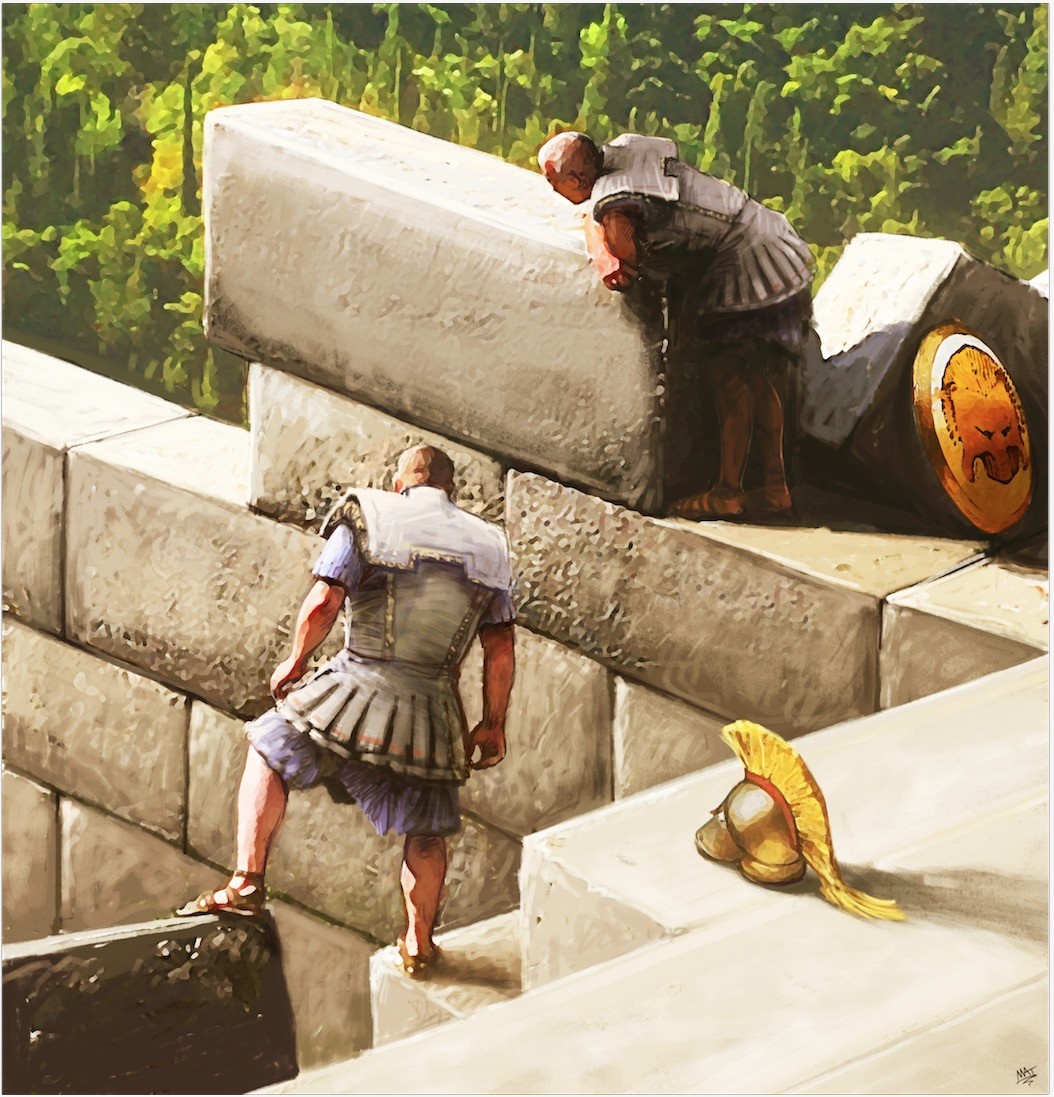 ArtStation - Greek soldiers