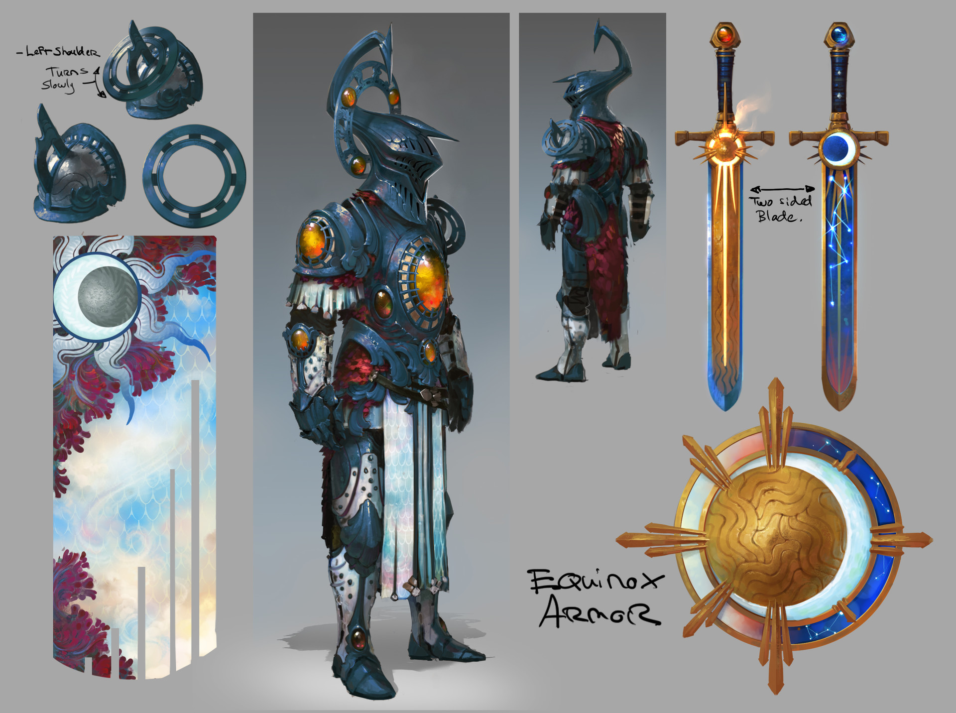 Isaac Pringle - Portfolio - Equinox Armour - Runescape