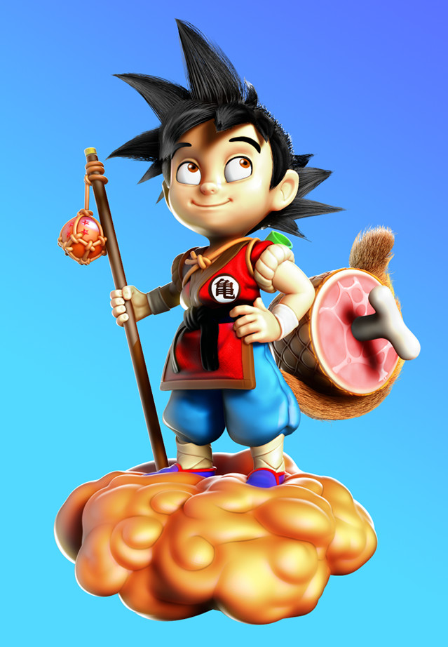 ArtStation - Kid Goku