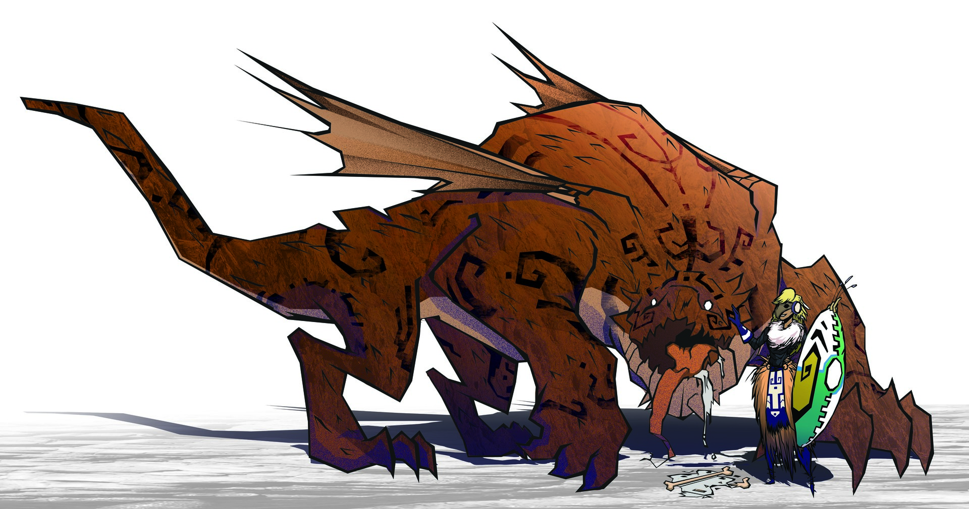 ArtStation - Dragon & Dragonrider