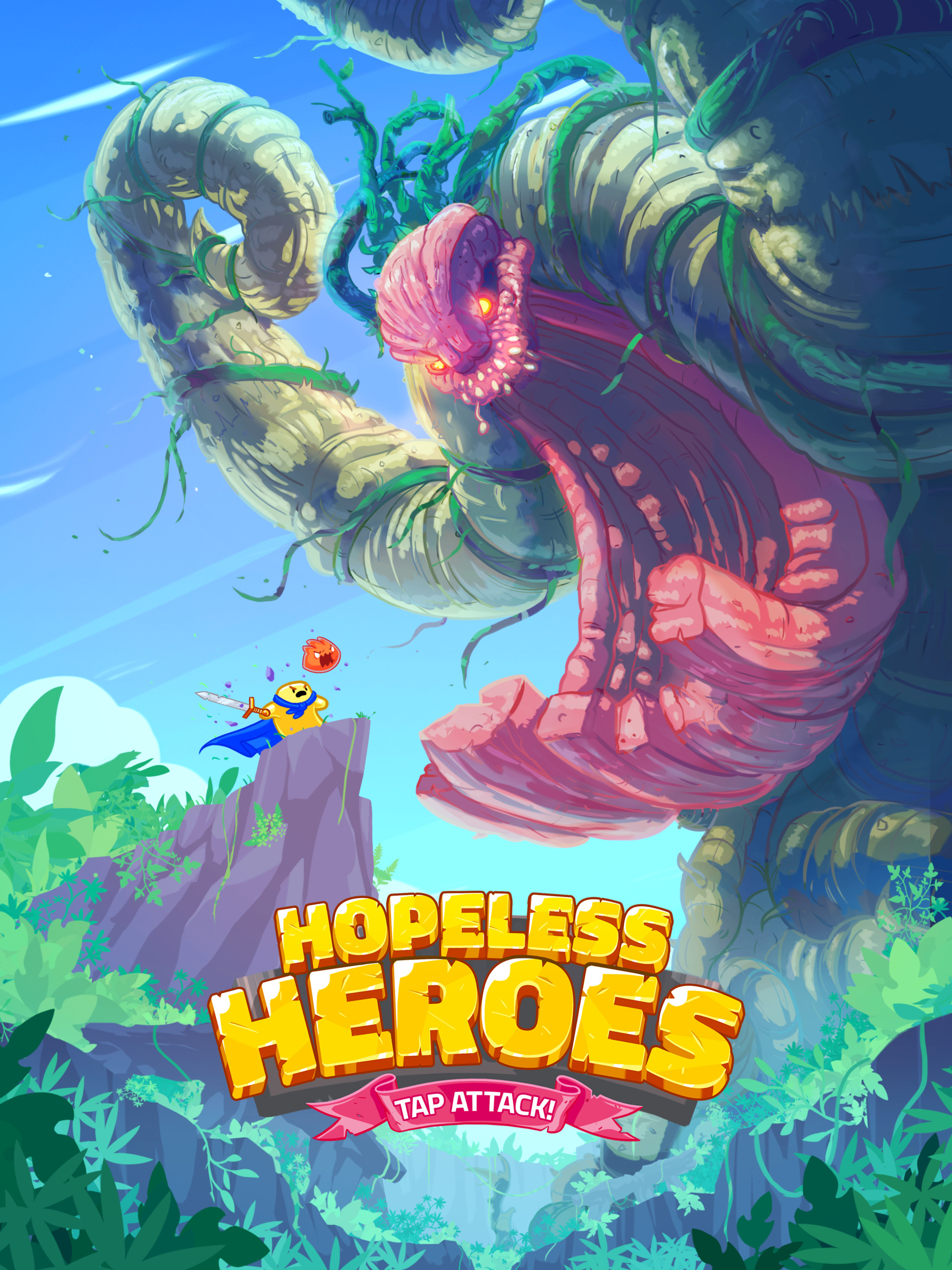 ArtStation - Hopeless Heroes - Splash Screen