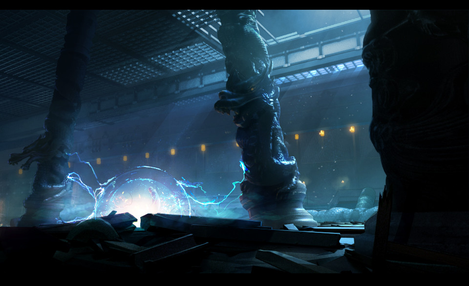 ArtStation - LCDD_Scene concept