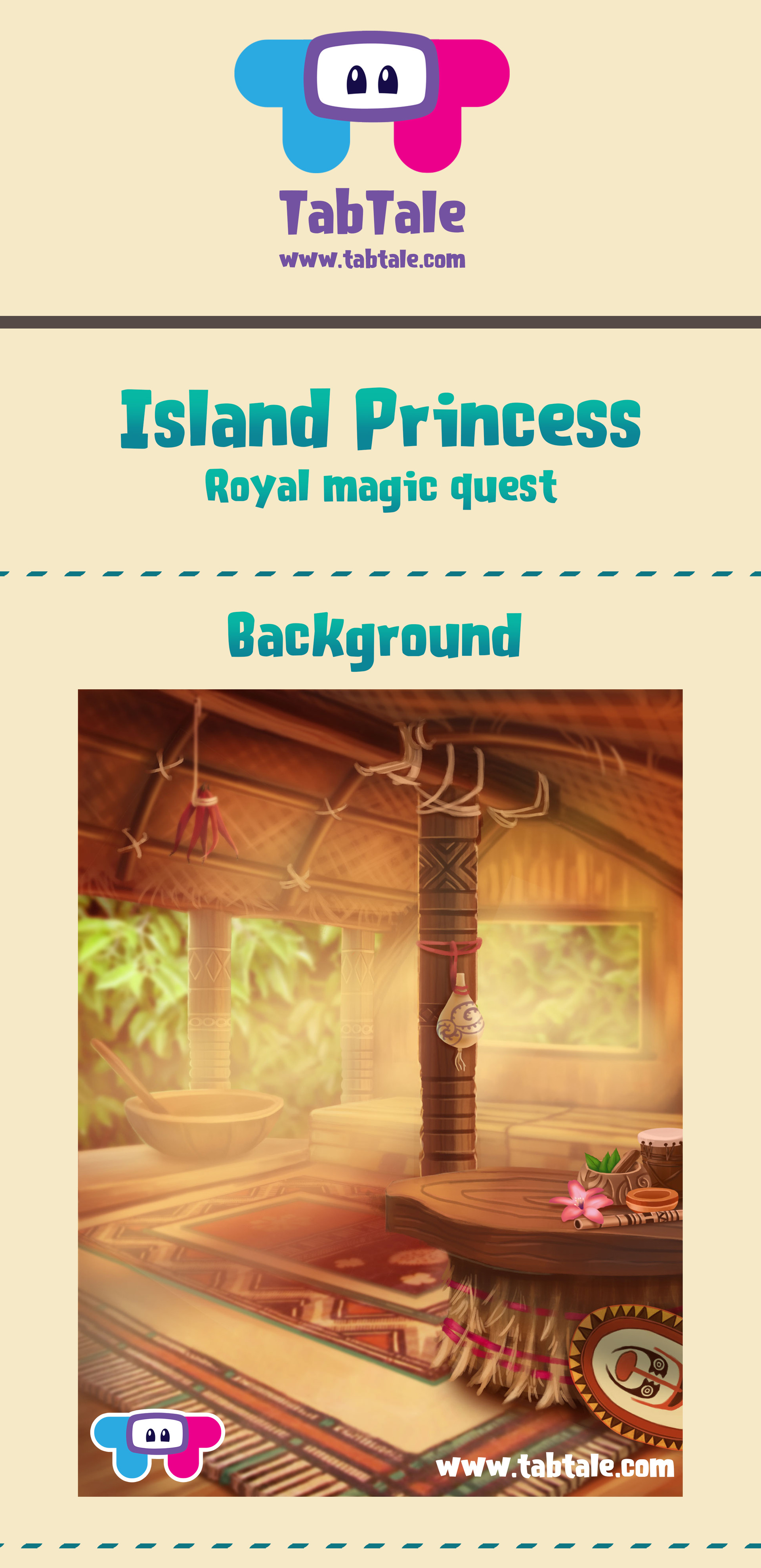 Kristina Simeonova - Tabtale artworks - "Island Princess"