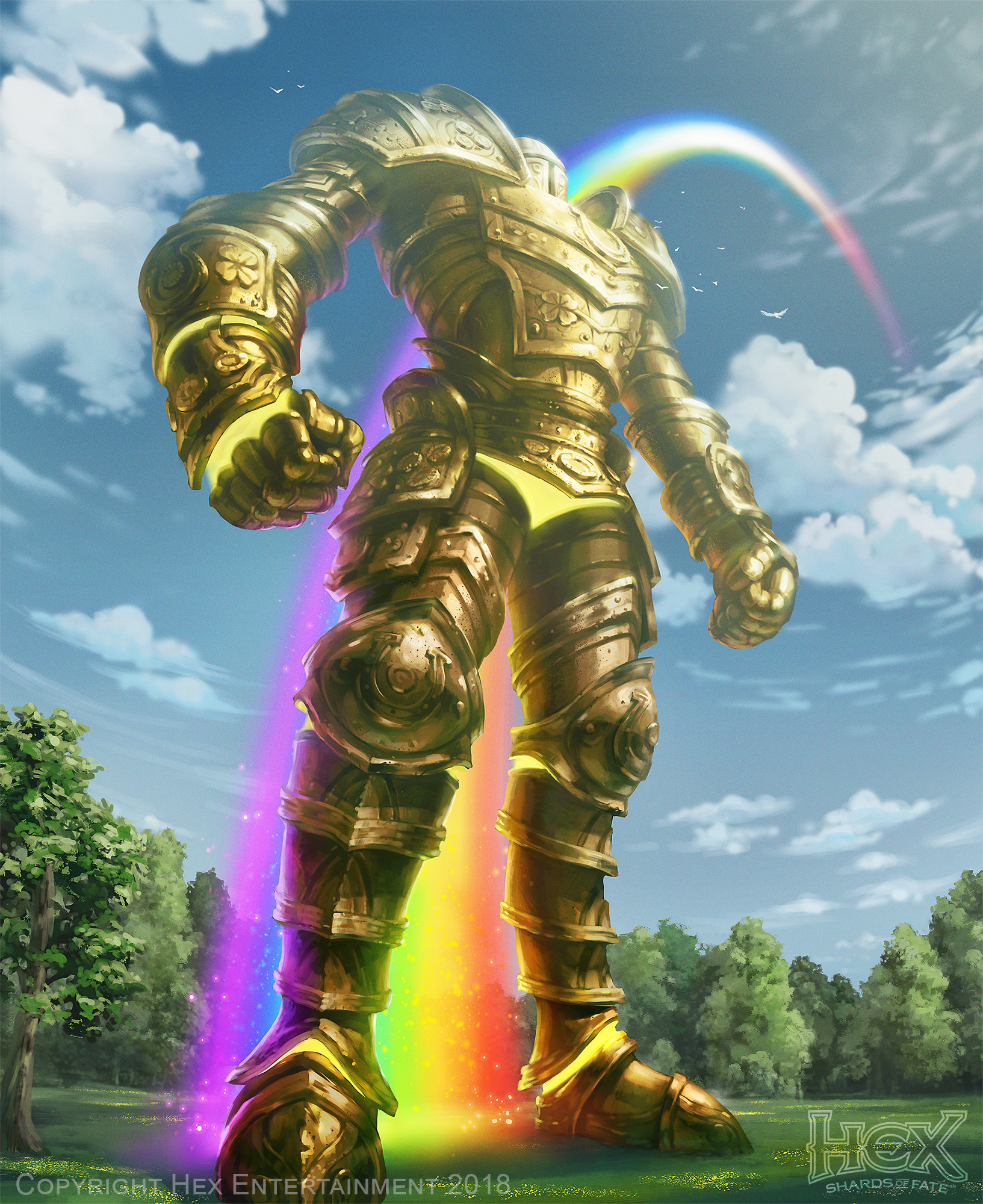 Gold Elemental by Elvira Shatunova : r/BirdsForScale