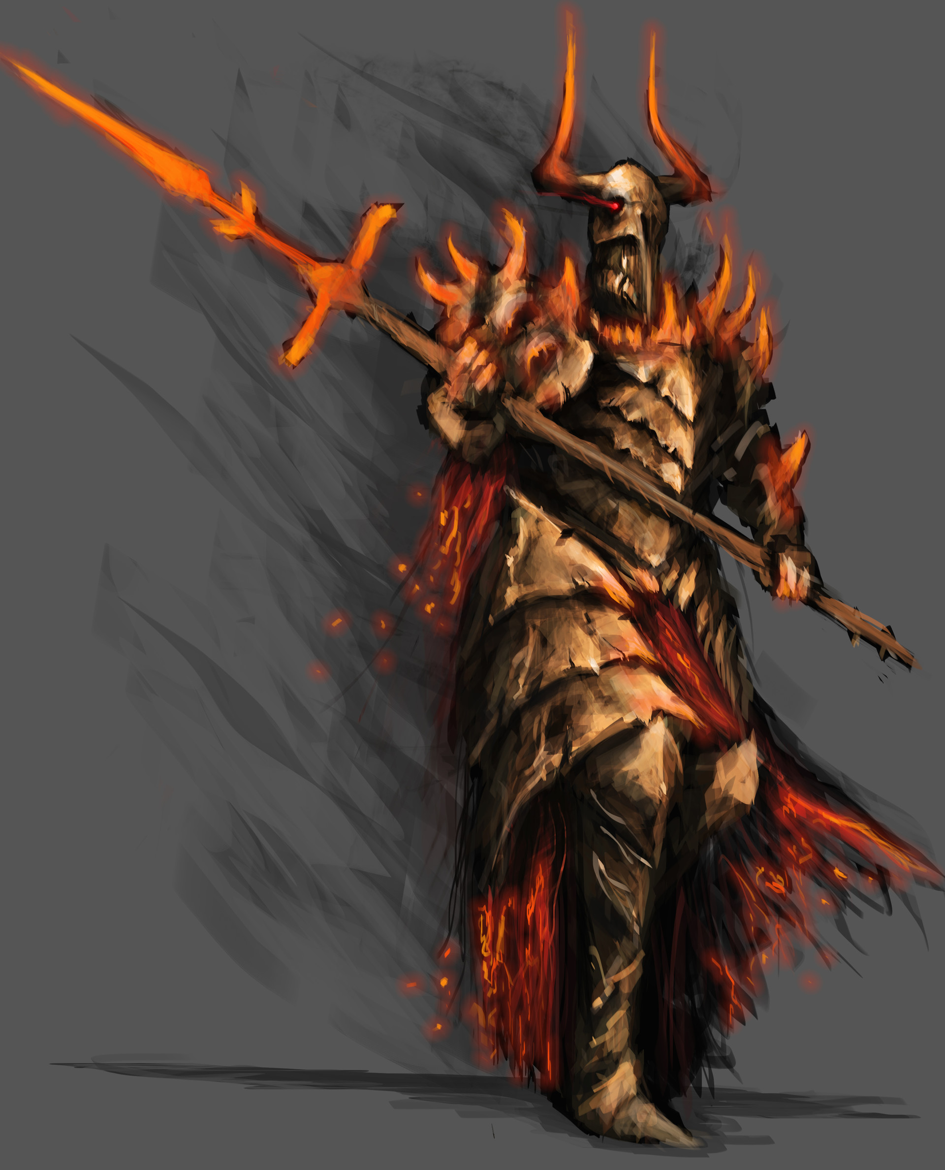 ArtStation - Demon knight