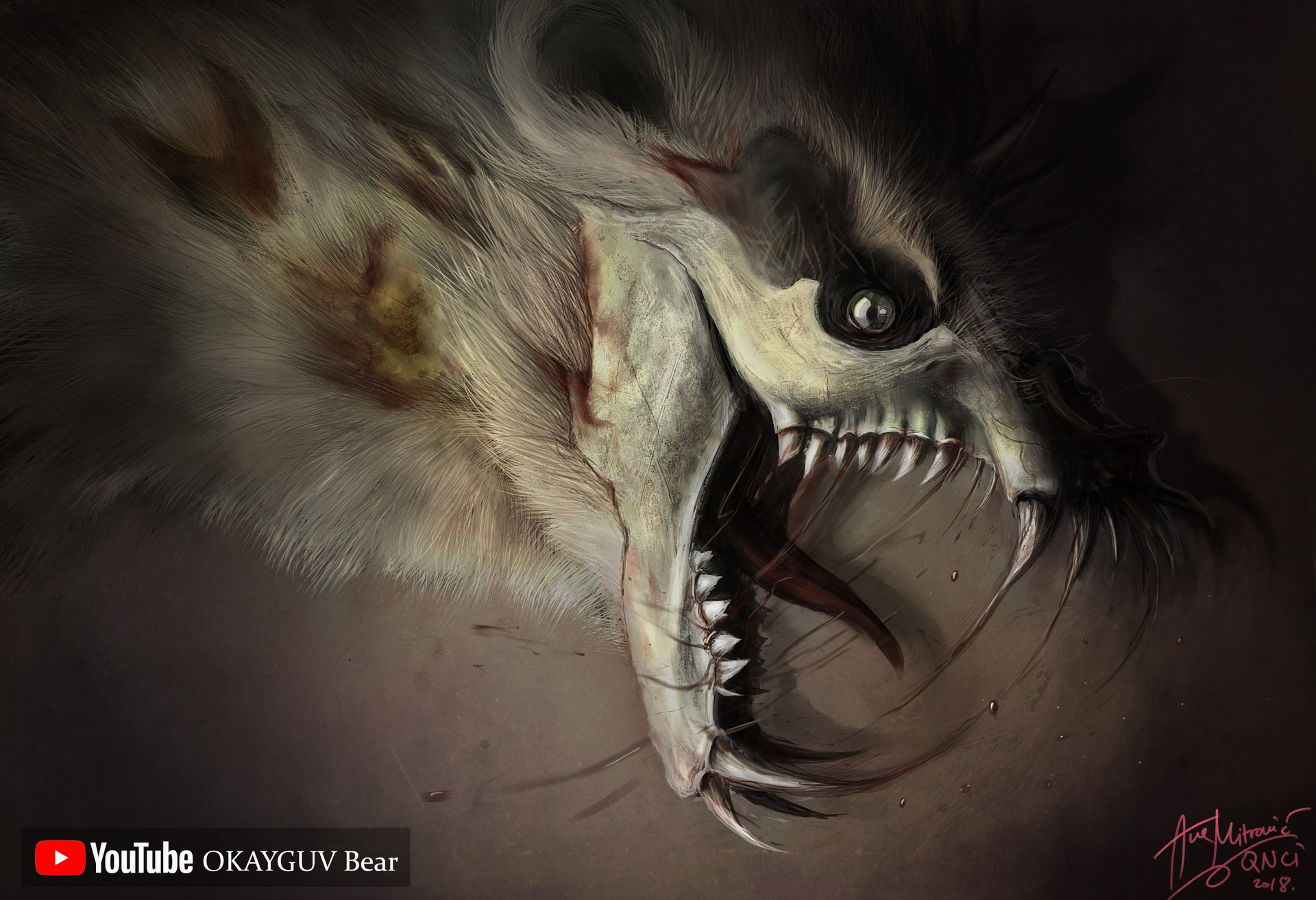 ArtStation - OKAYGUV Bear - undead