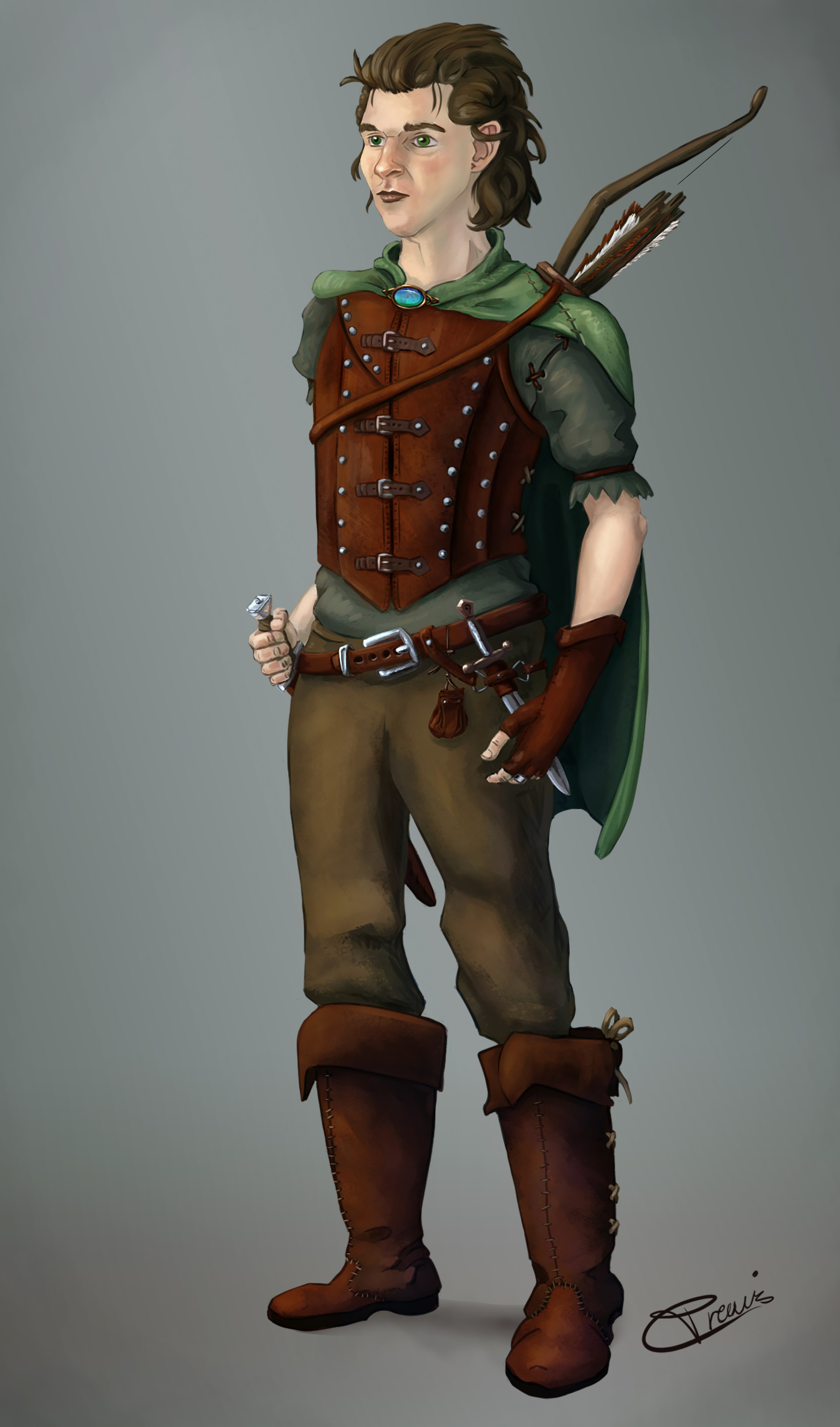 ArtStation - Ranger Adventurer
