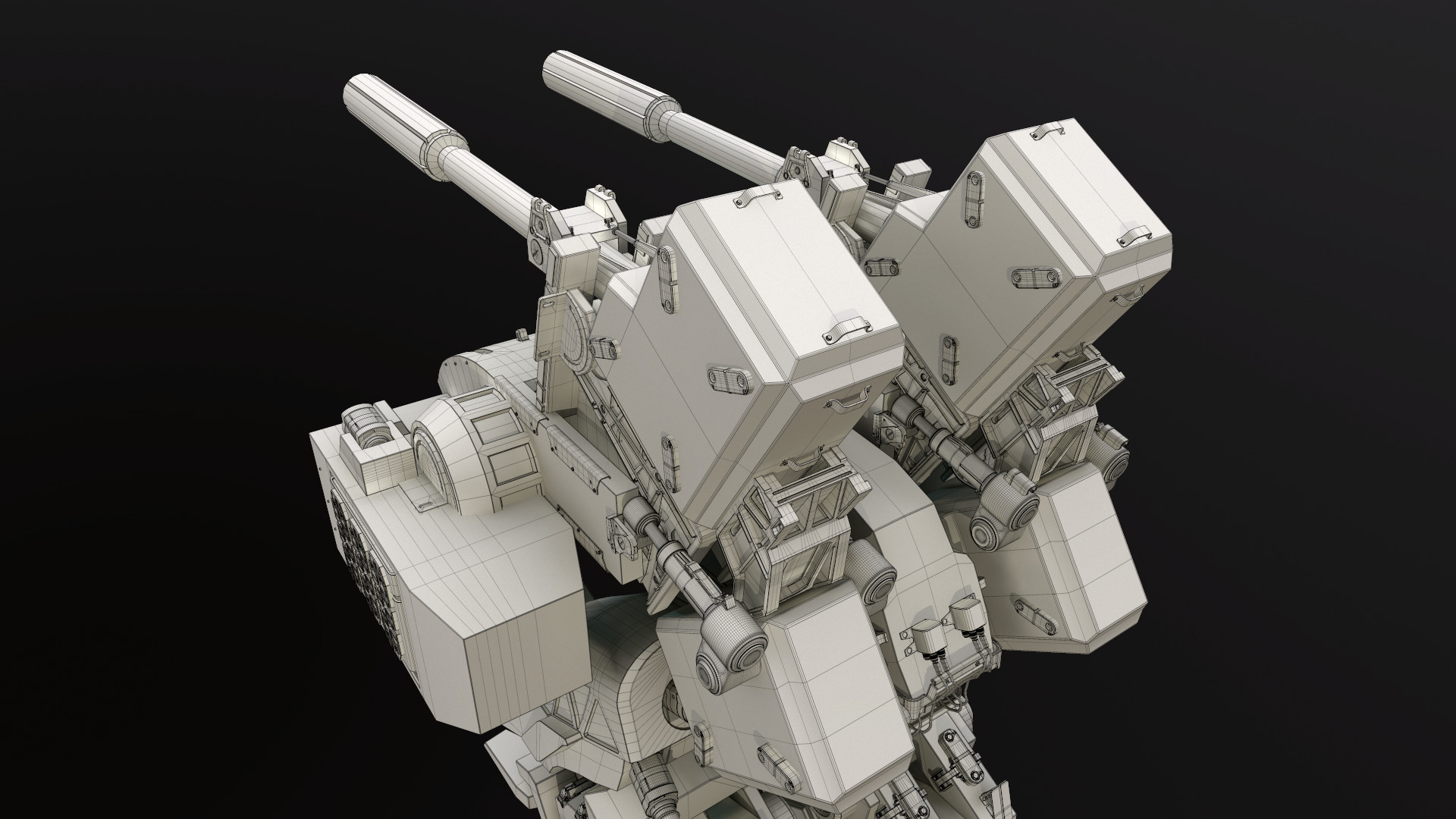 Leon Cao - Fire Support Mech Design