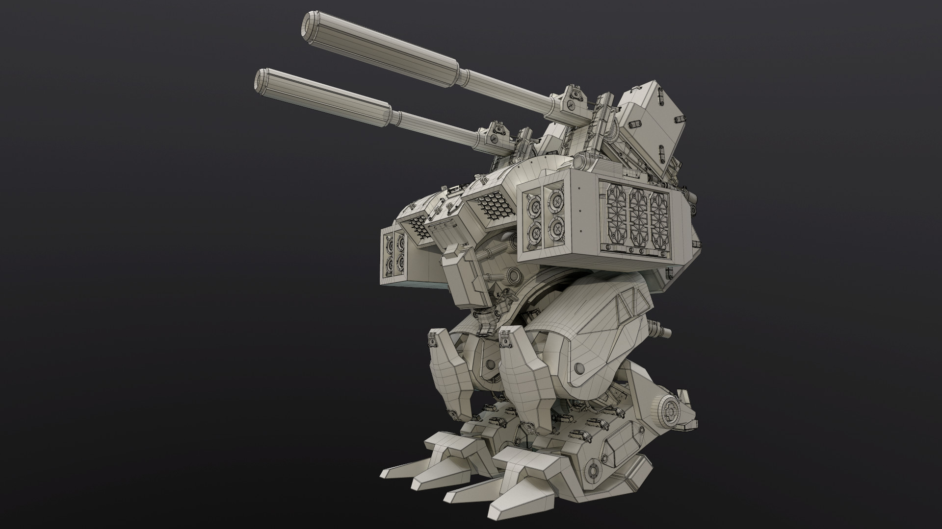 Leon Cao - Fire Support Mech Design