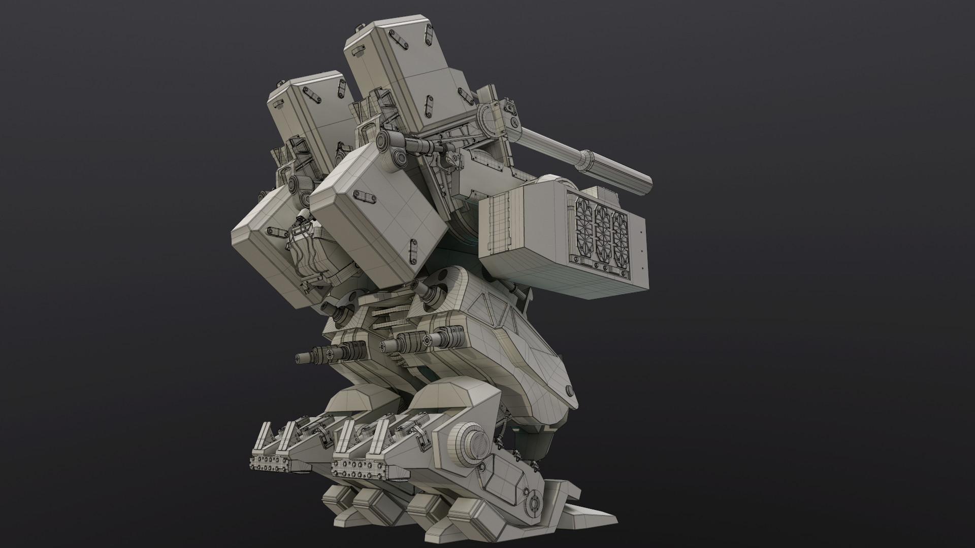 Leon Cao - Fire Support Mech Design