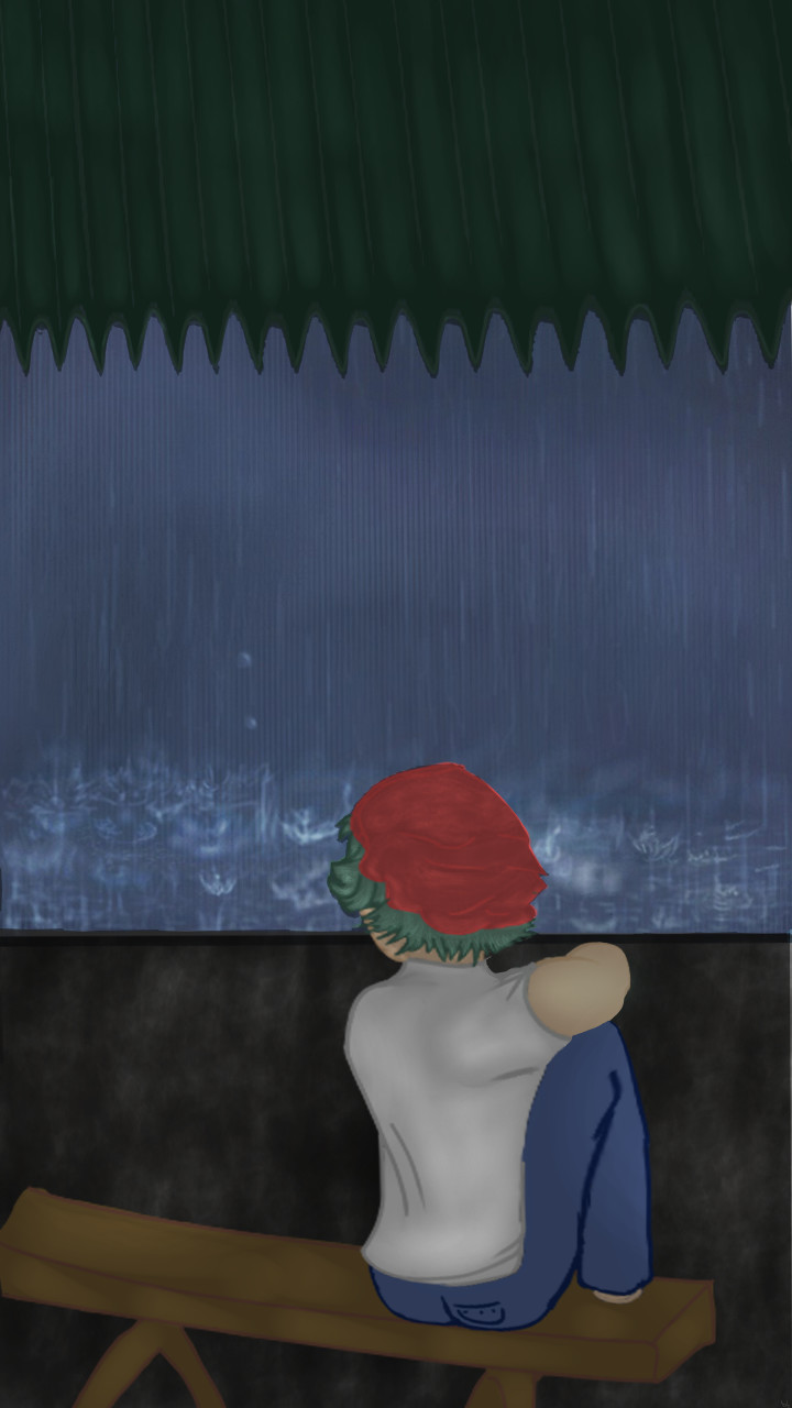 ArtStation - watching the rain
