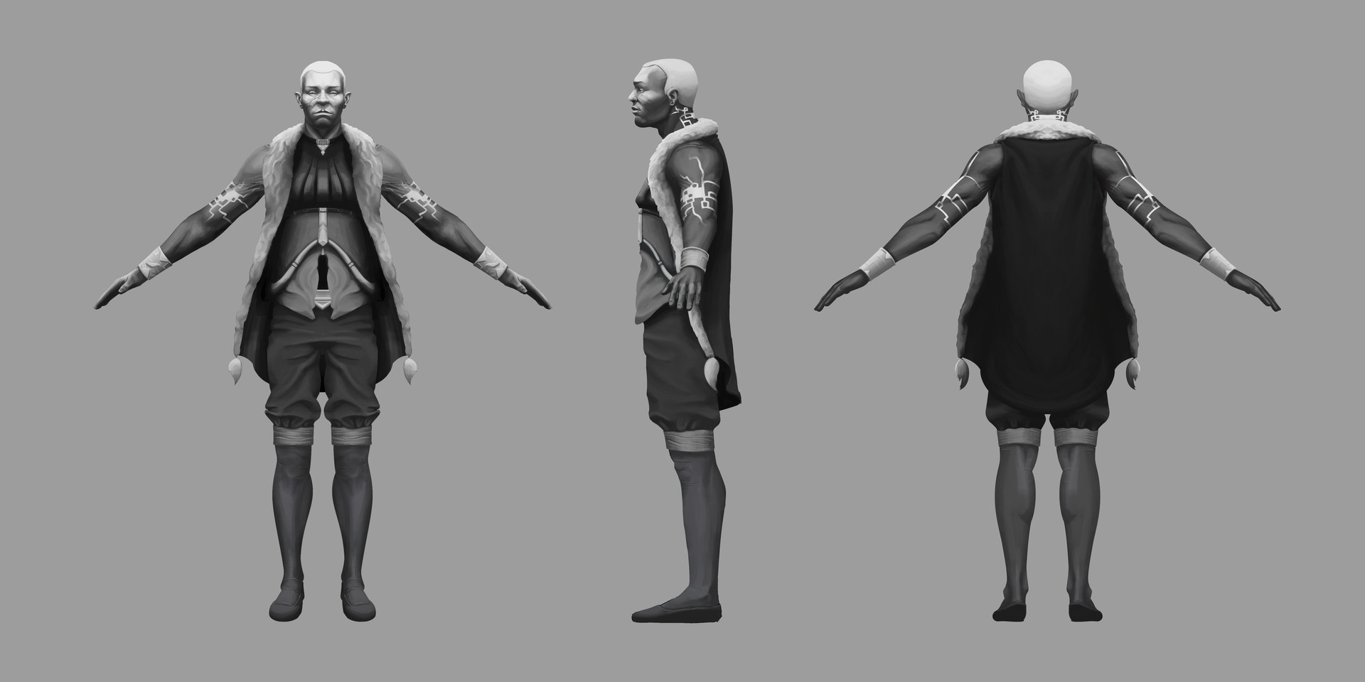 ArtStation - Character concept for game