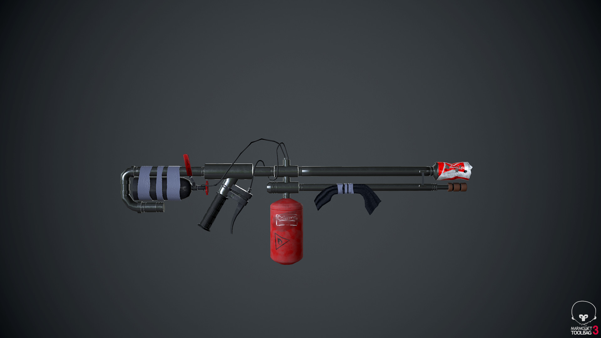 ArtStation - Flamethrower (TLOU)