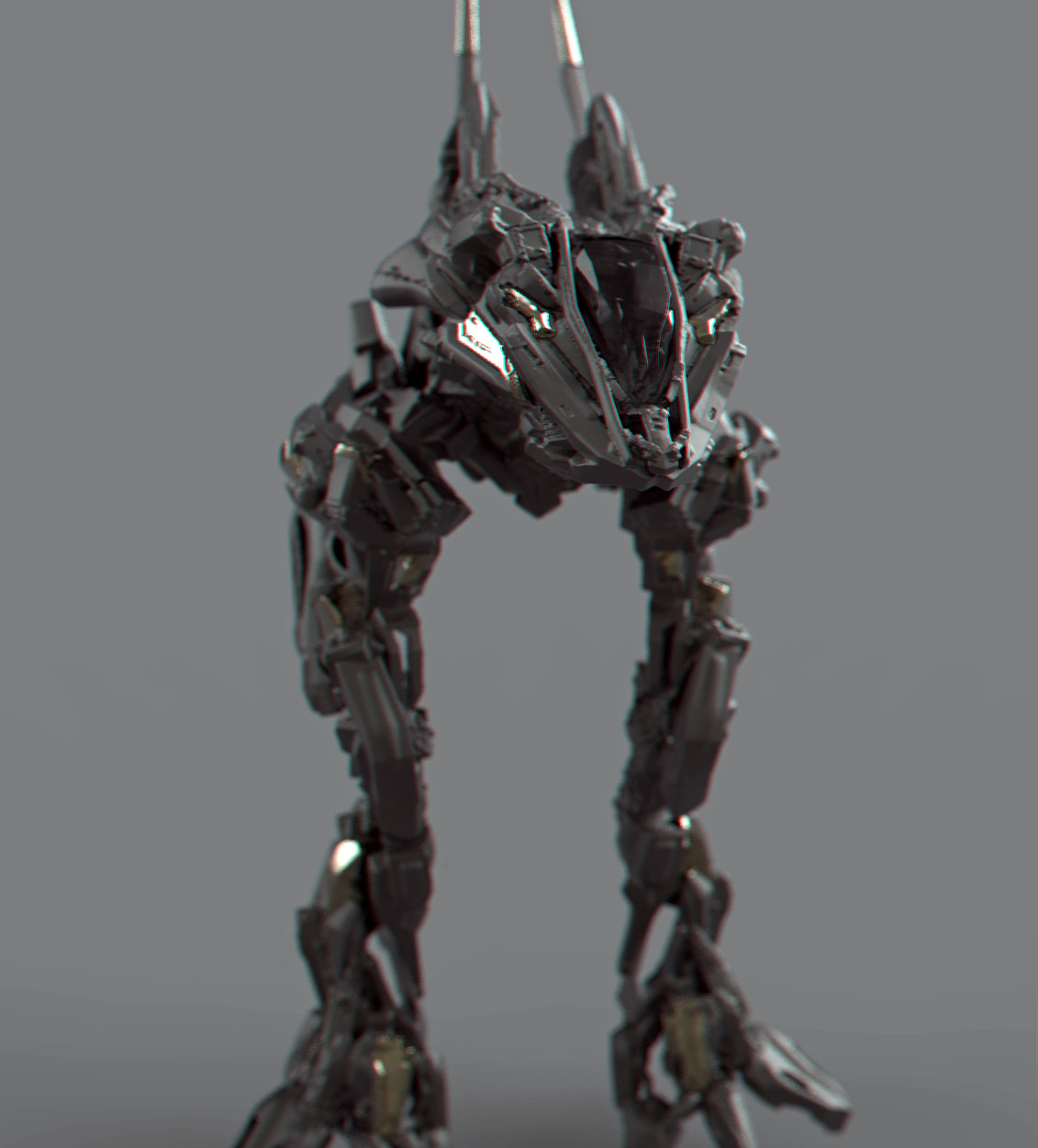 Manthos Lappas - Bipedal Mech Design