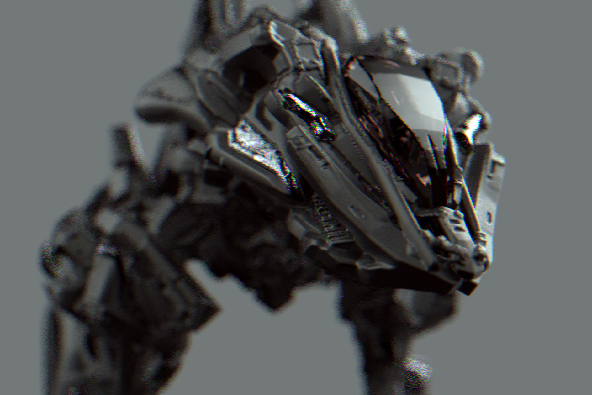 ArtStation - Bipedal Mech Design