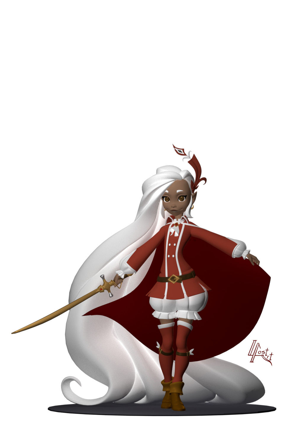 ArtStation - Red Mage