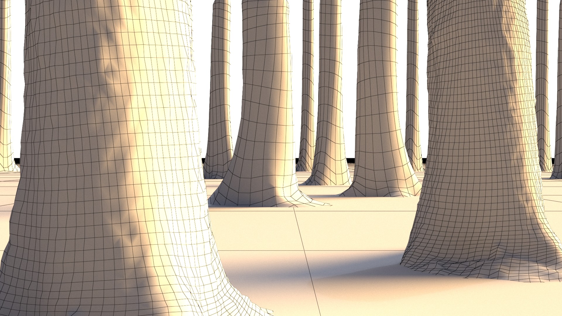 Bex Bridge - Trees 01