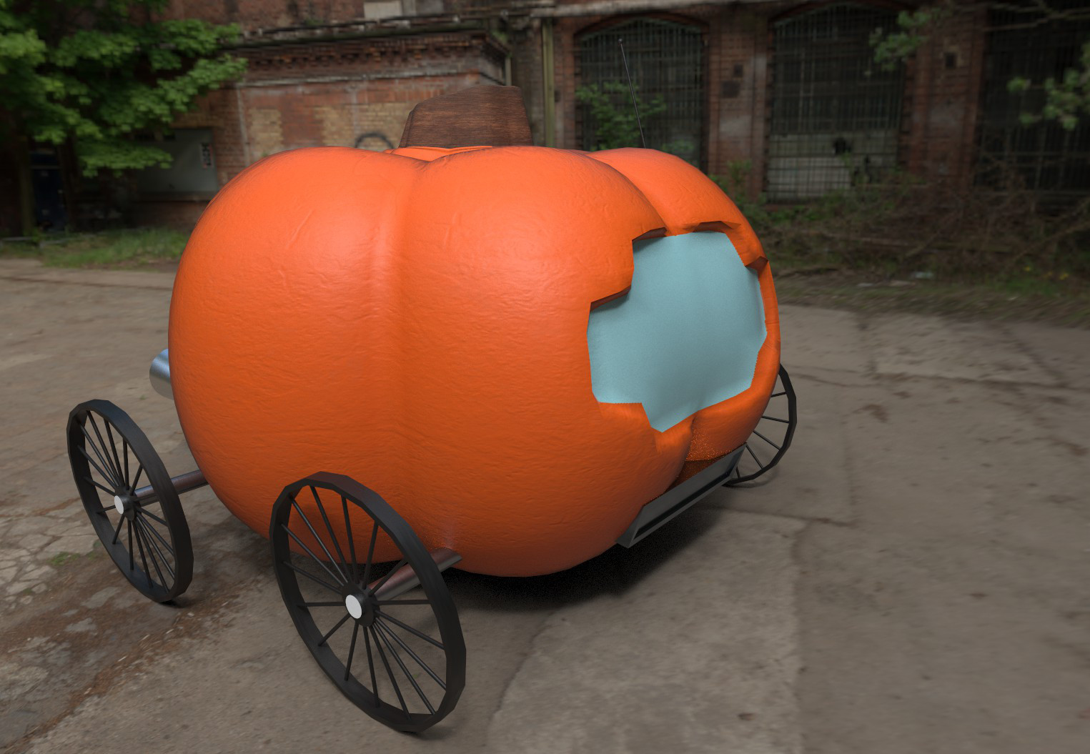 Tony Dimmock-McGarr - Pumpkin Car - Mechanical Asset Creation