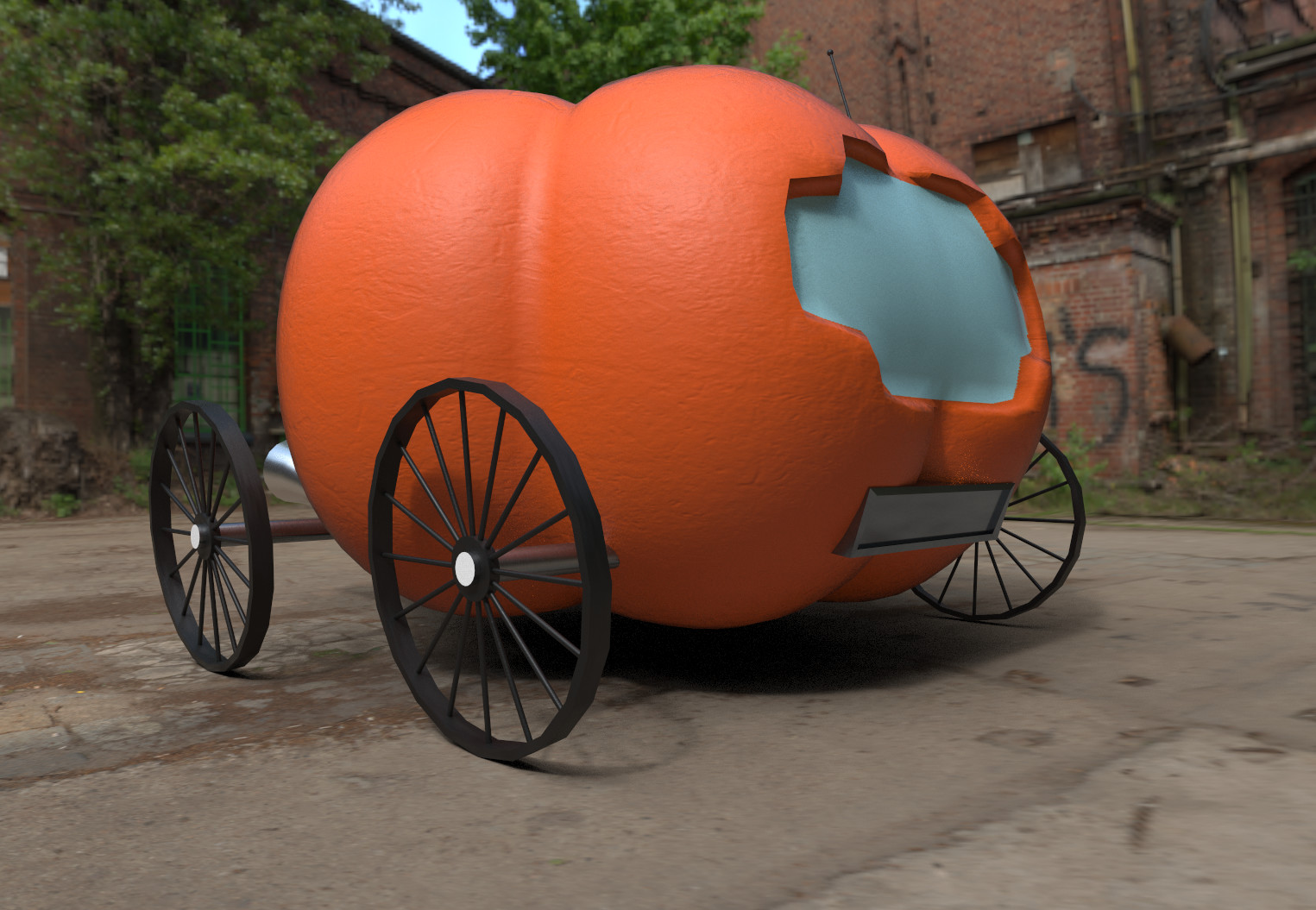 Tony Dimmock-McGarr - Pumpkin Car - Mechanical Asset Creation