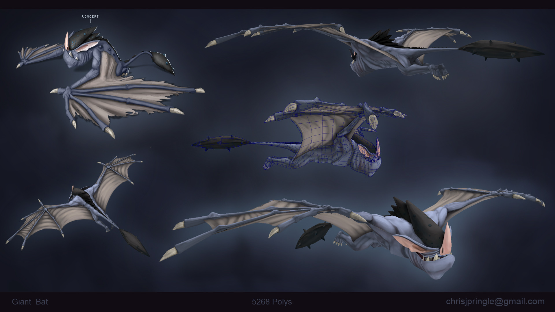 ArtStation - Giant Bat