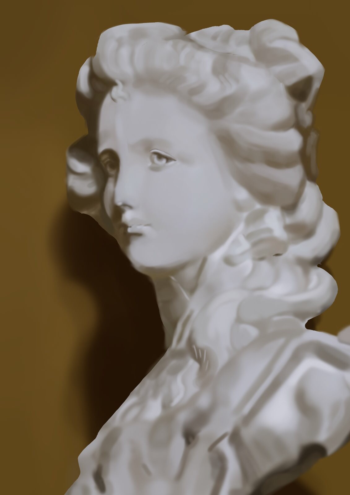 ArtStation - Plaster study