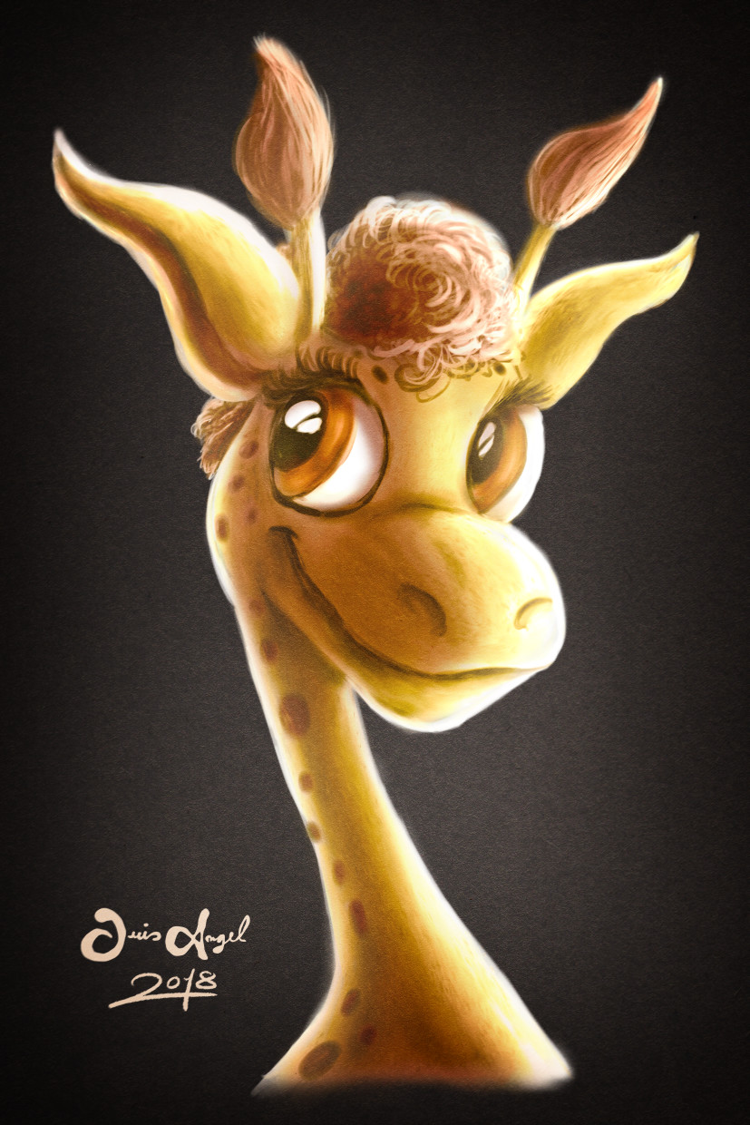 ArtStation - Tari, la jirafa