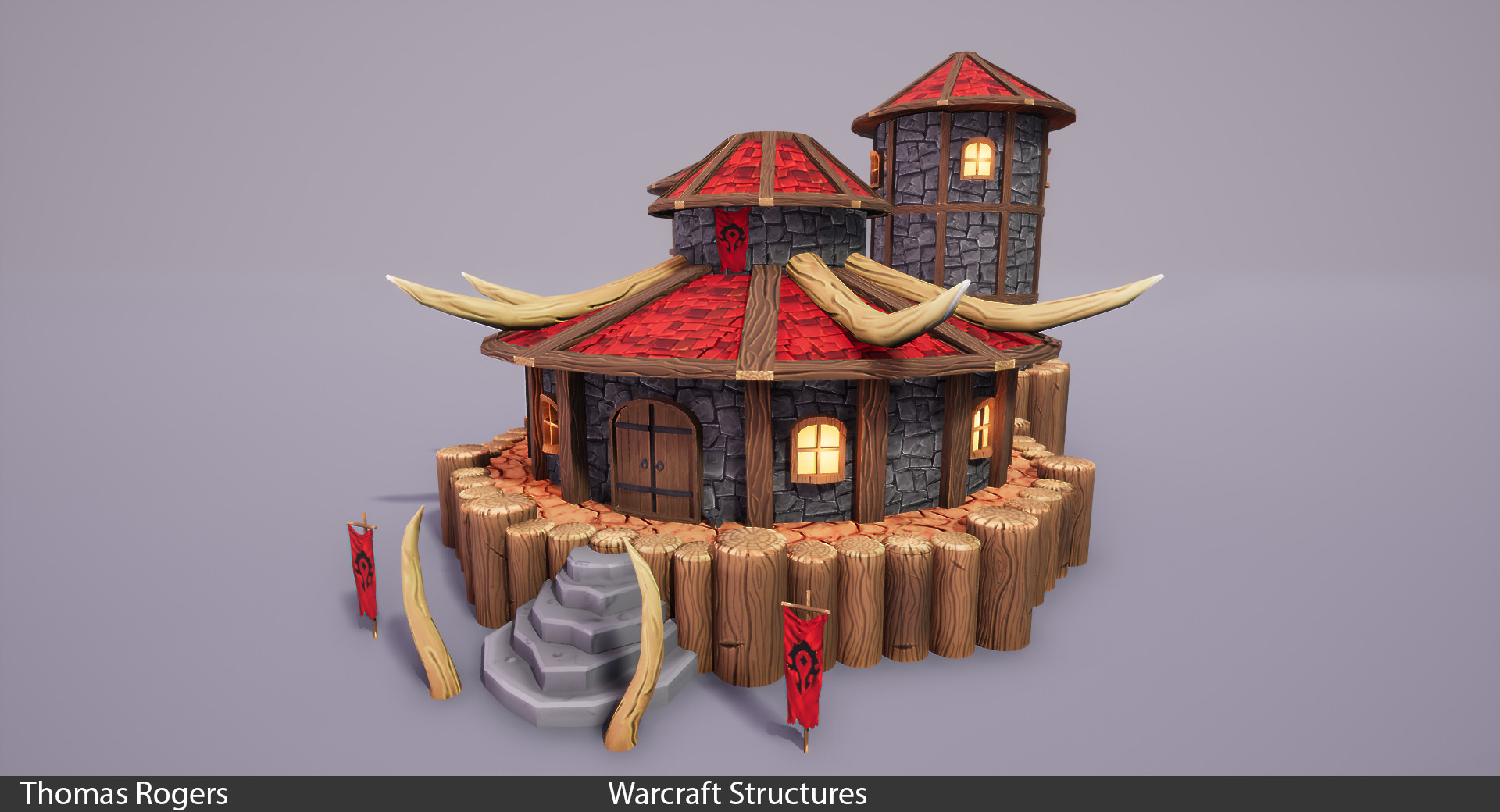 ArtStation - Warcraft Inspired Buildings