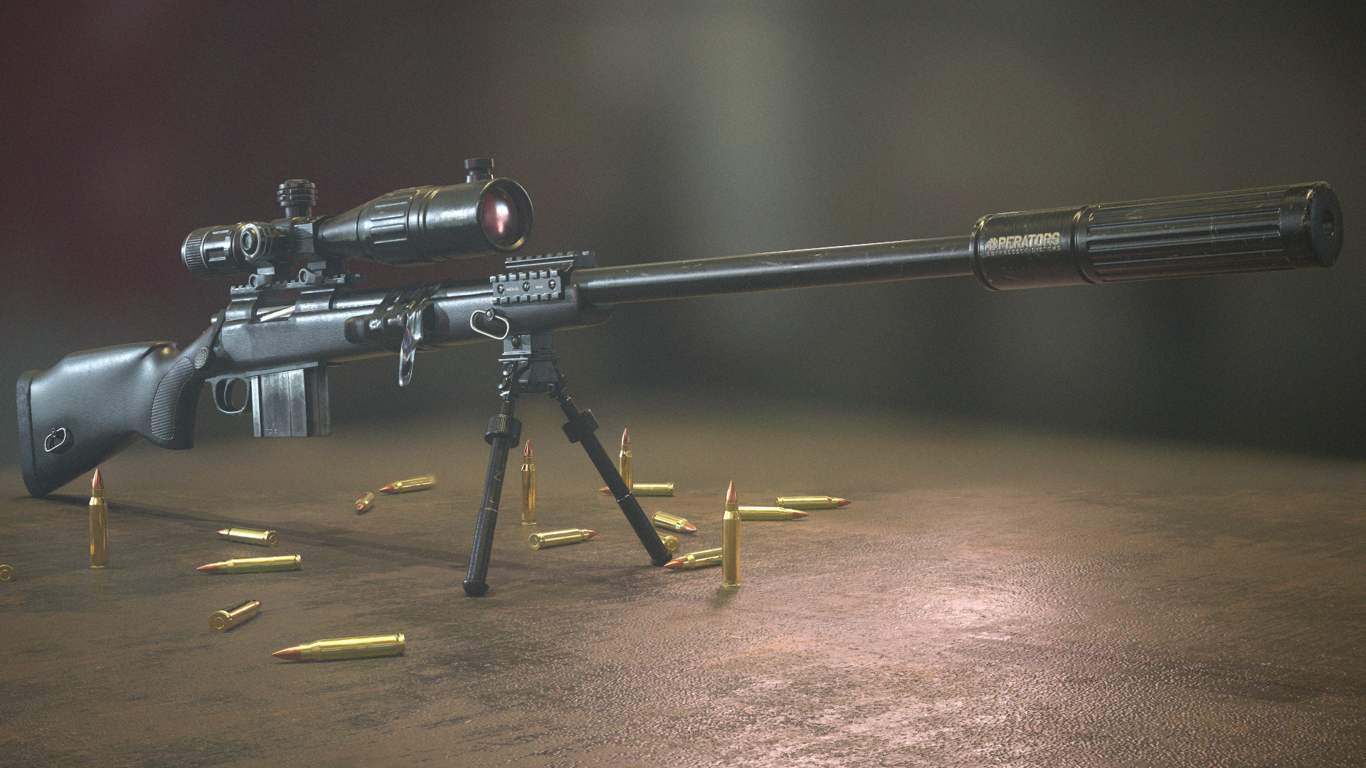 M40 Sniper Rifle Wallpaper