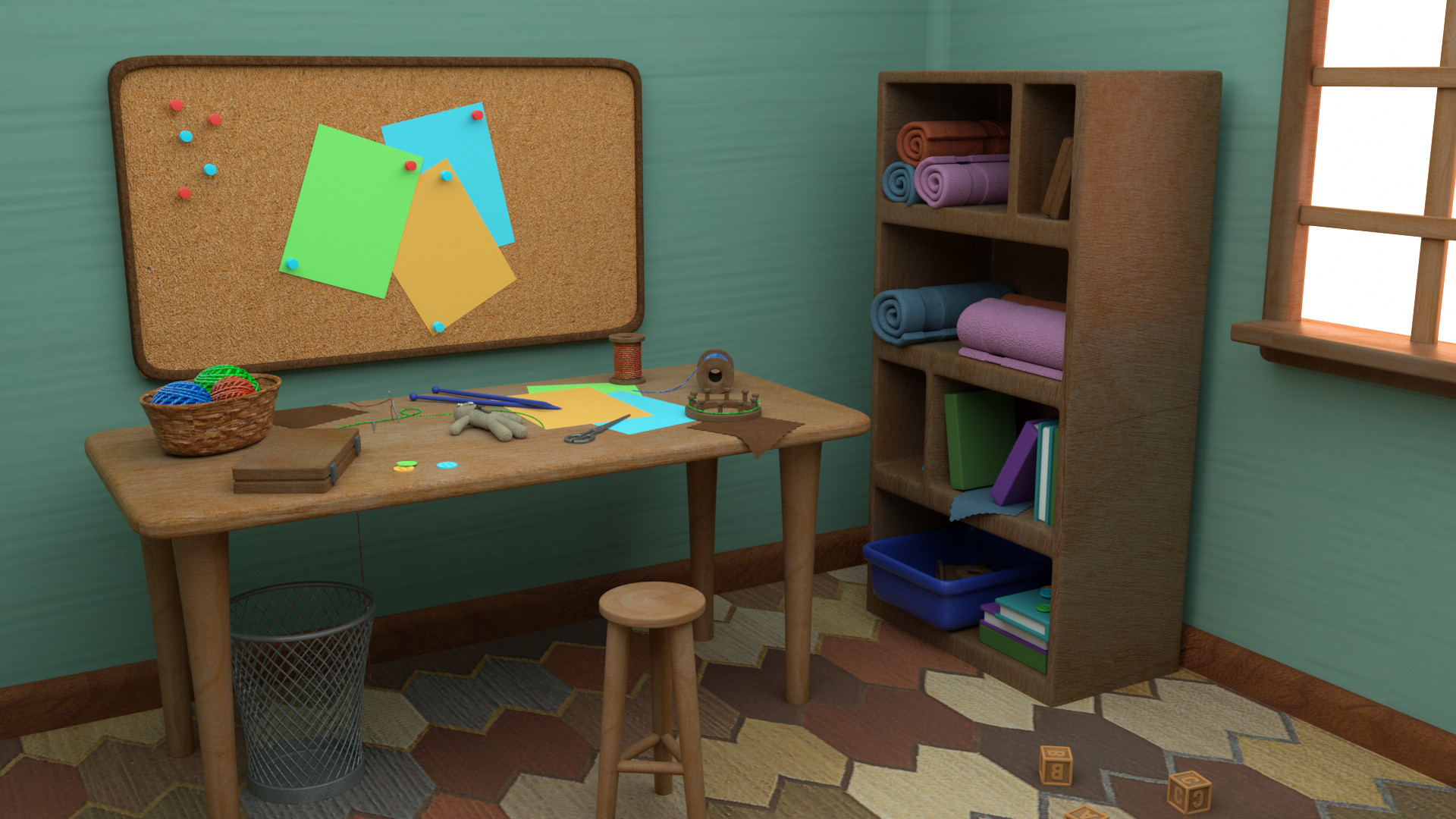 ArtStation - puppet character environment