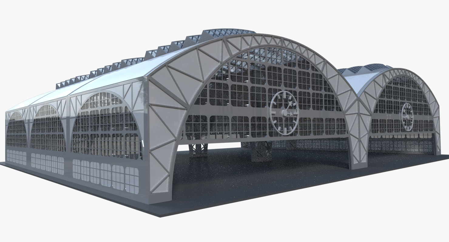 ArtStation - Vintage industrial building