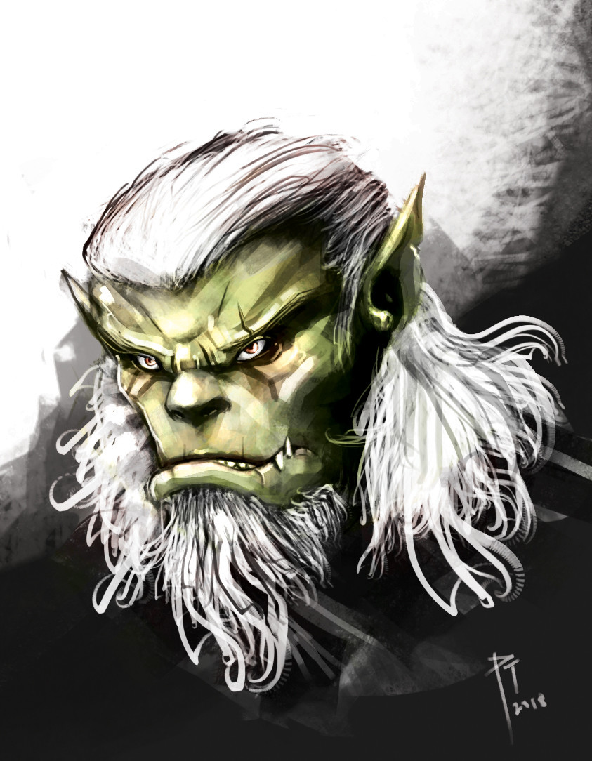 ArtStation - ORC color stud