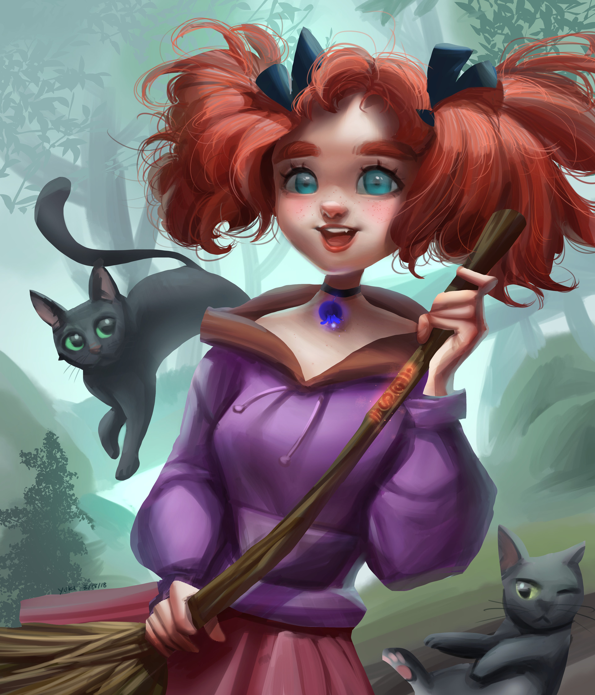 ArtStation - Mary and the Witch's Flower