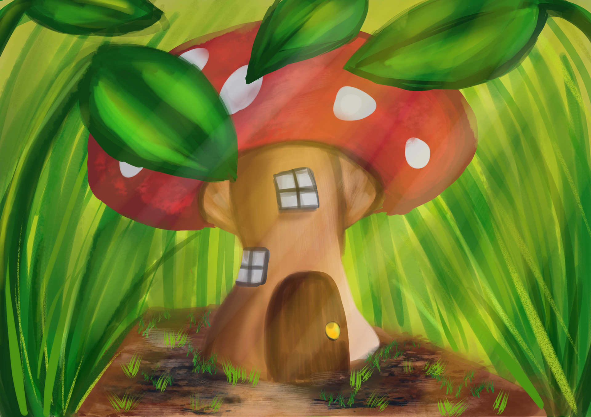 ArtStation - Mushroom House