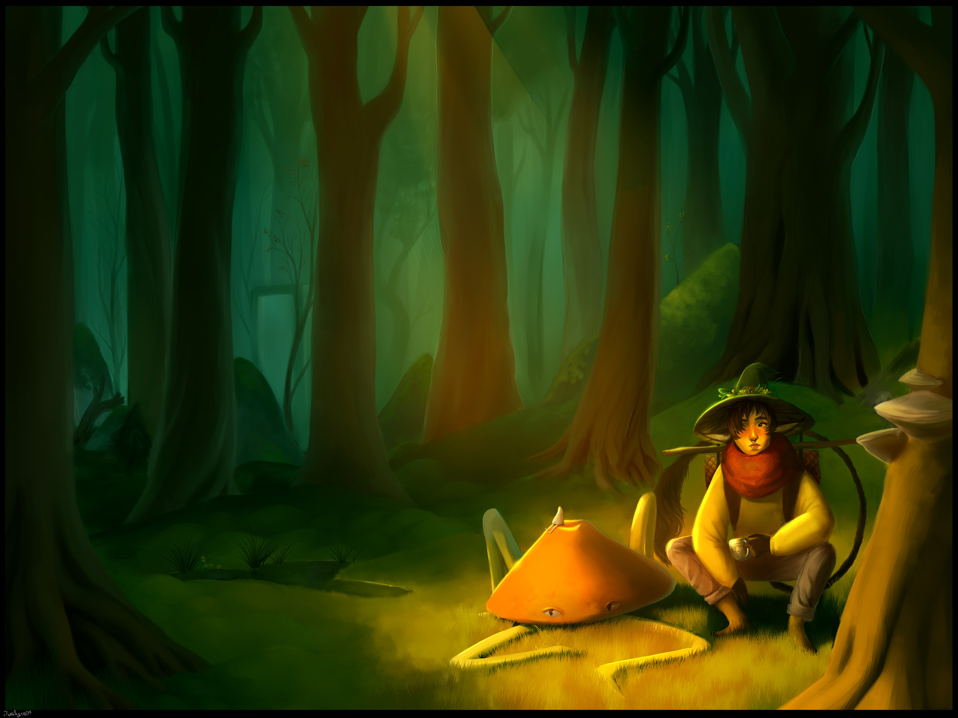 ArtStation - Troll witch