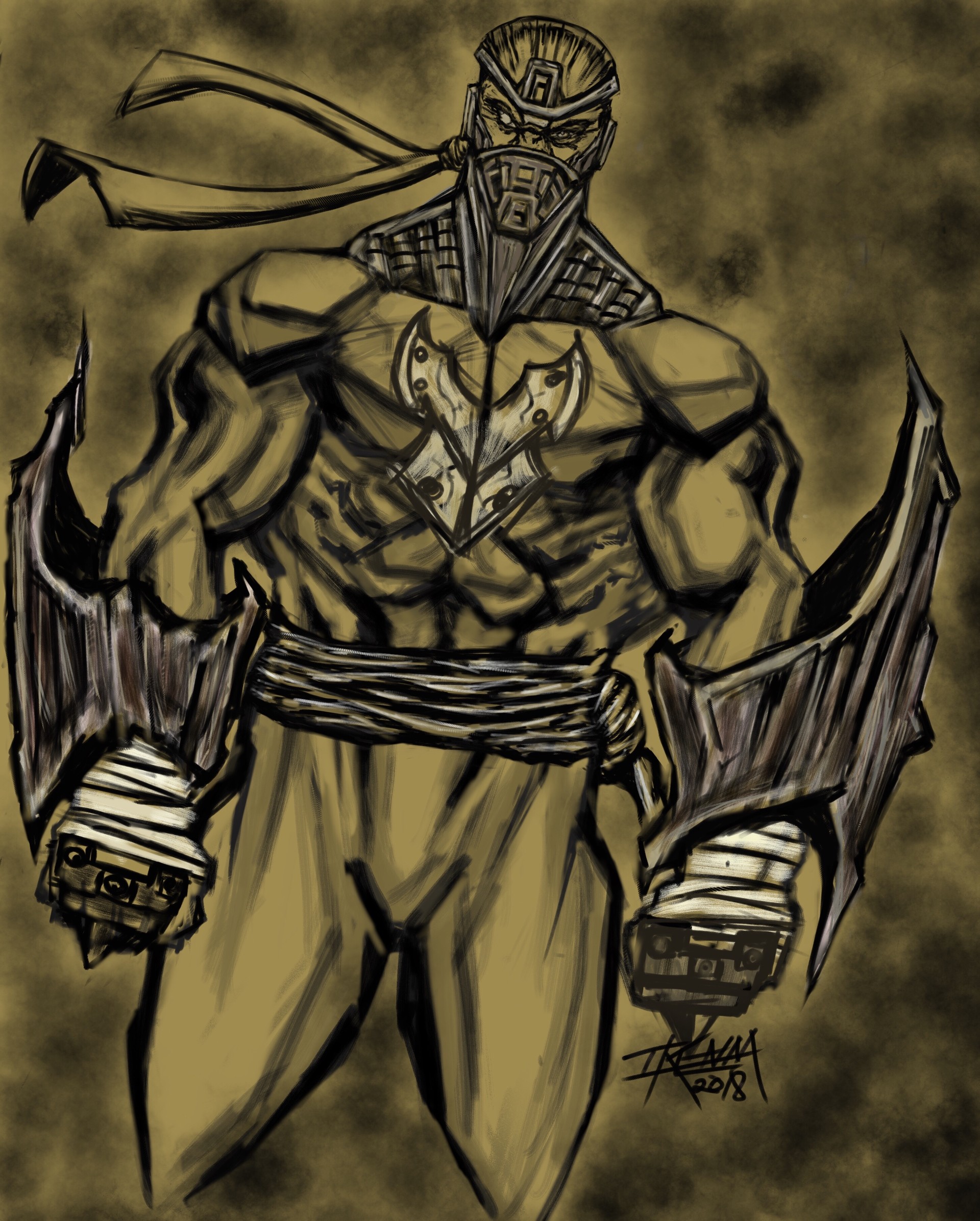 ArtStation - Rasmus (of the stoneface ninja clan)