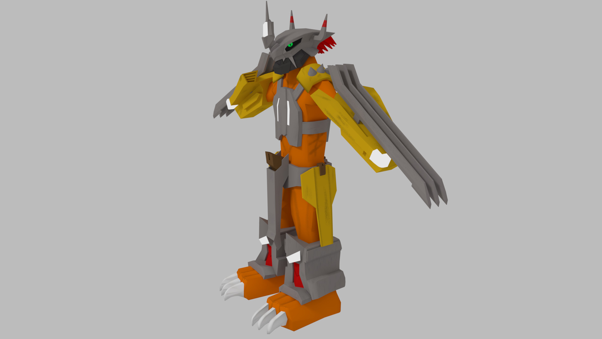 ArtStation - Character Painted - Wargreymon